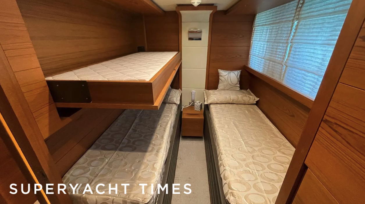 25m Maiora motor yacht Four Joys sold in-house