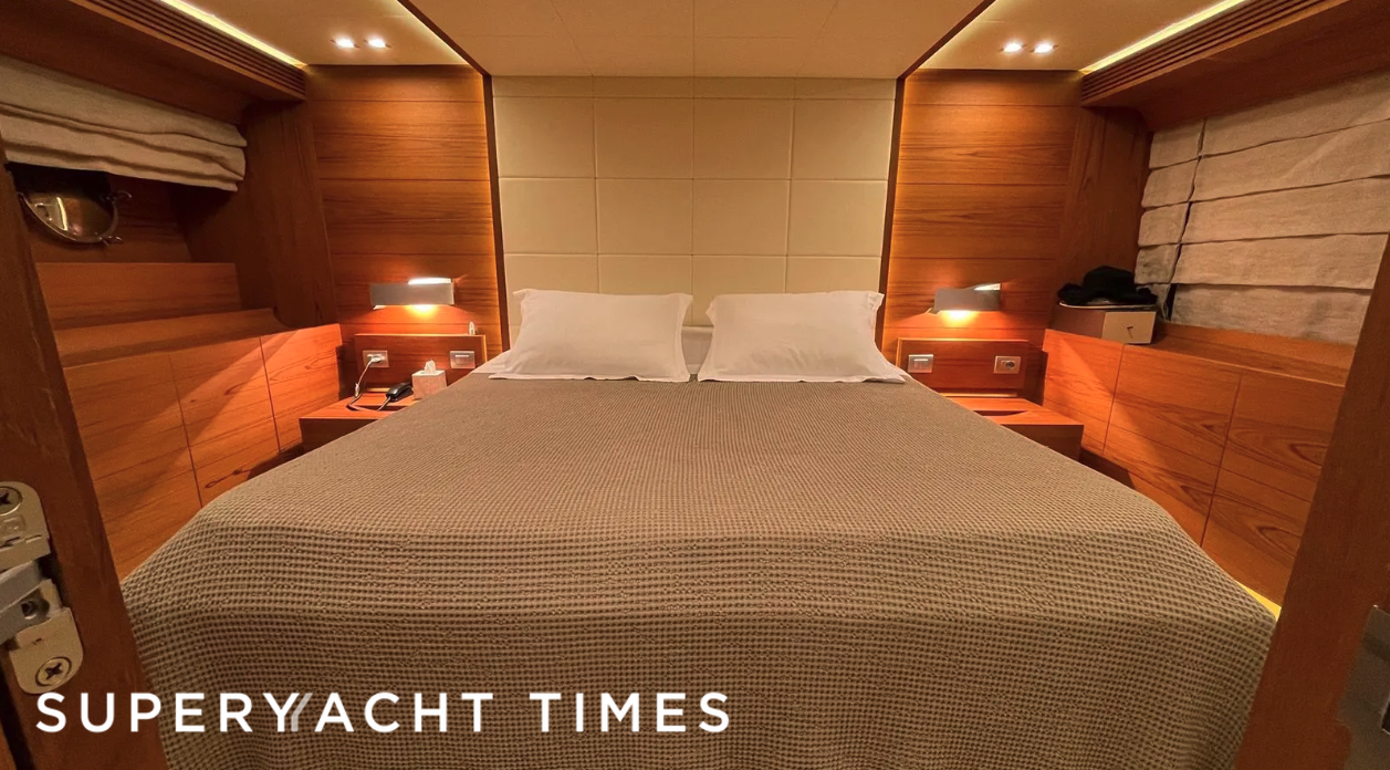 25m Maiora motor yacht Four Joys sold in-house