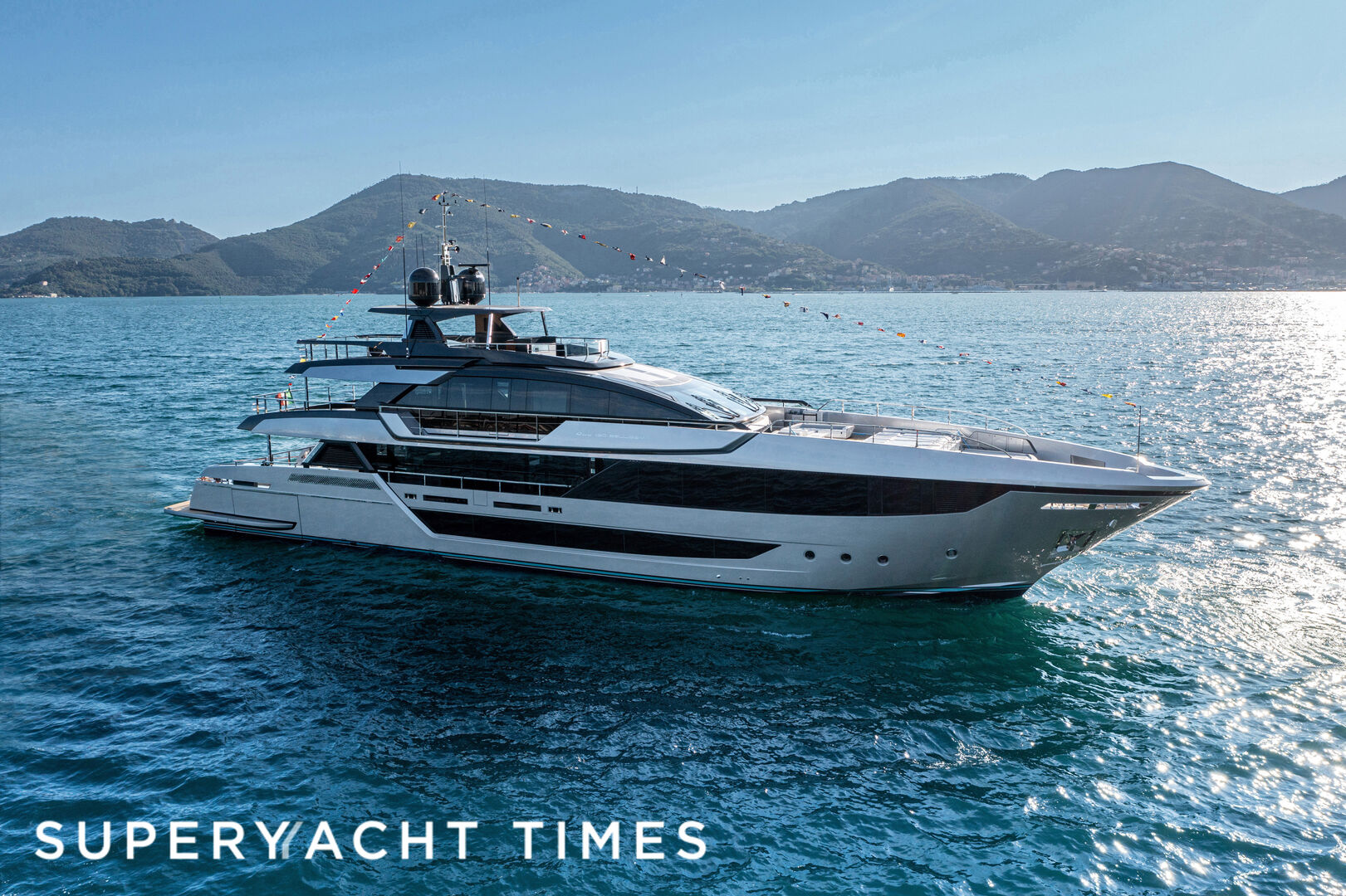 First flagship 40m Riva 130’ Bellissima motor yacht launched