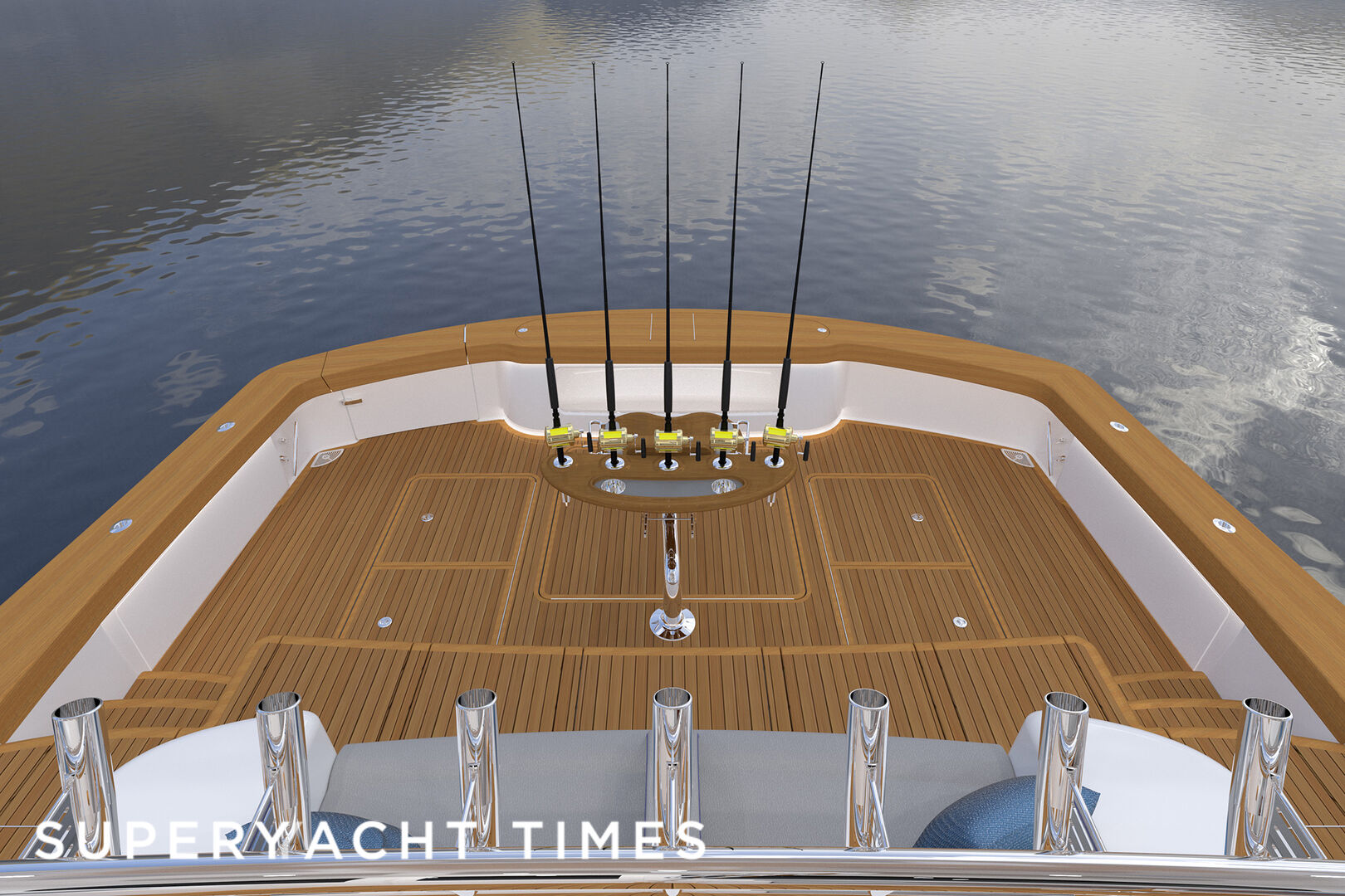 Viking Yachts unveils new renderings of the in-build 27m Viking 90 yacht