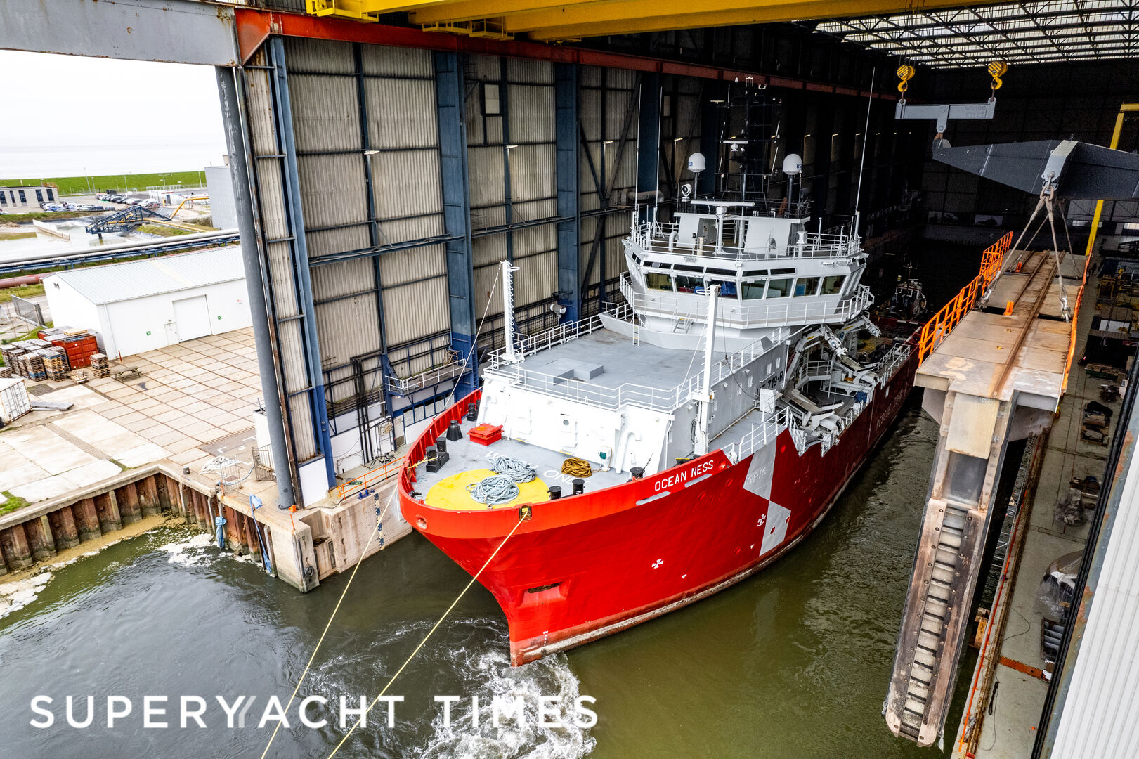 ICON Yachts’ underway with its 70m superyacht conversion Project Master