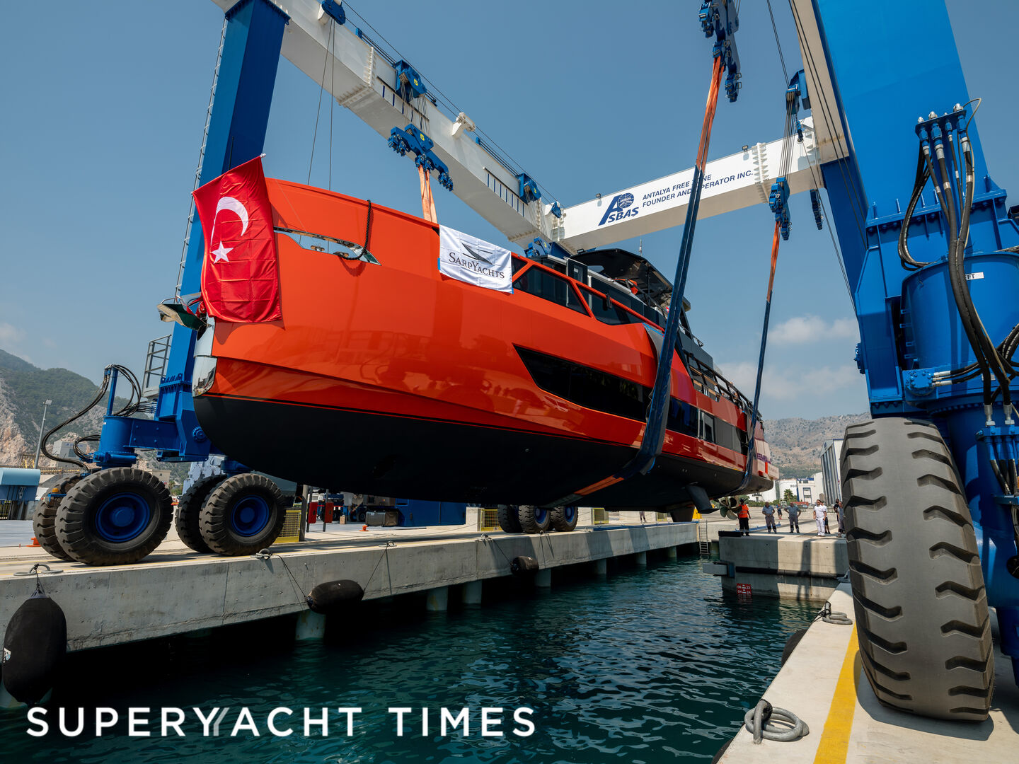 Sarp Yachts has launched the long awaited 26m XSR 85 motor yacht