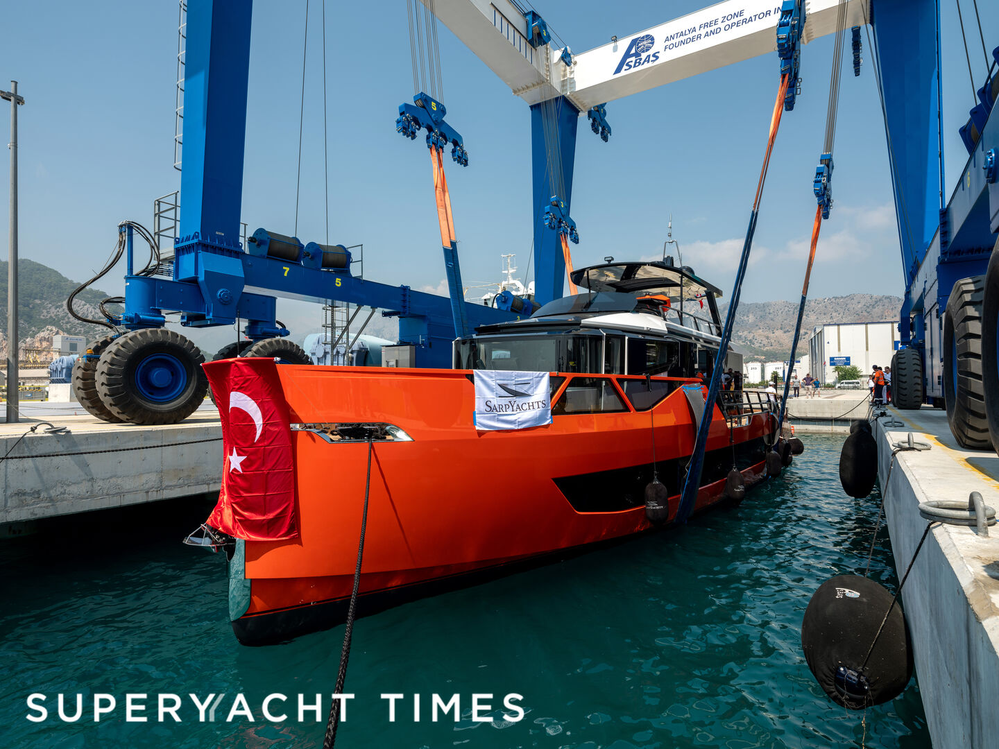 Sarp Yachts has launched the long awaited 26m XSR 85 motor yacht