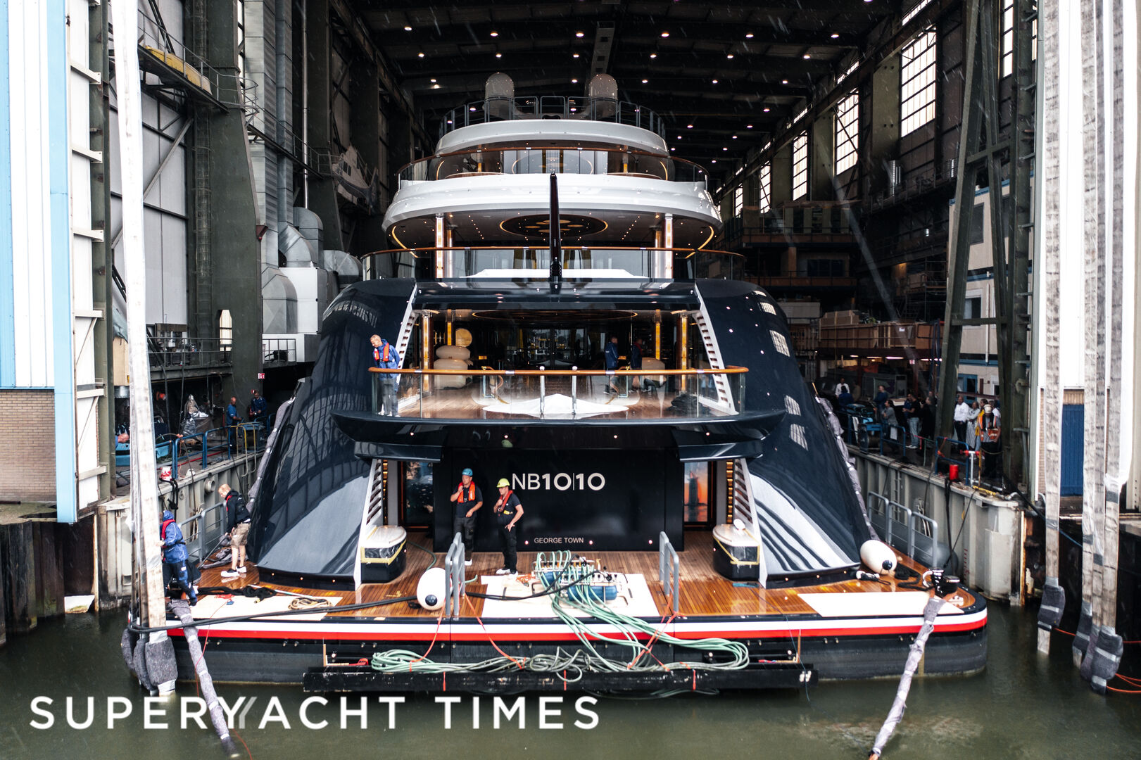 118m Feadship 1010 launched