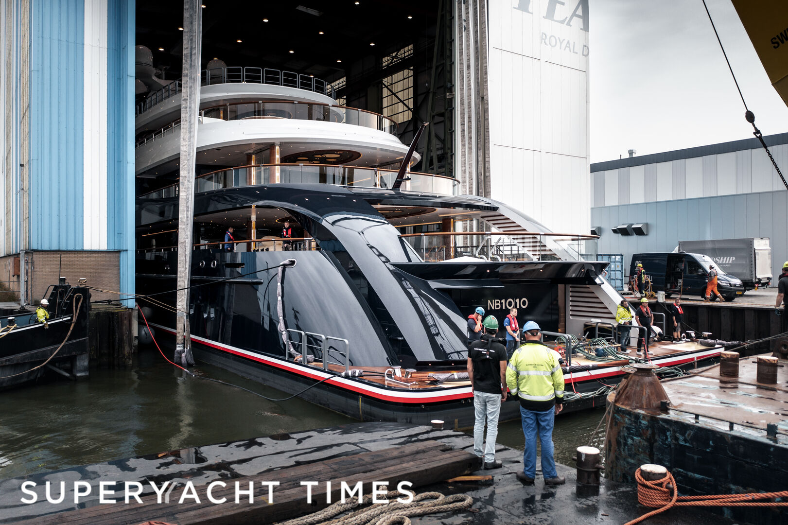 118m Feadship 1010 launched