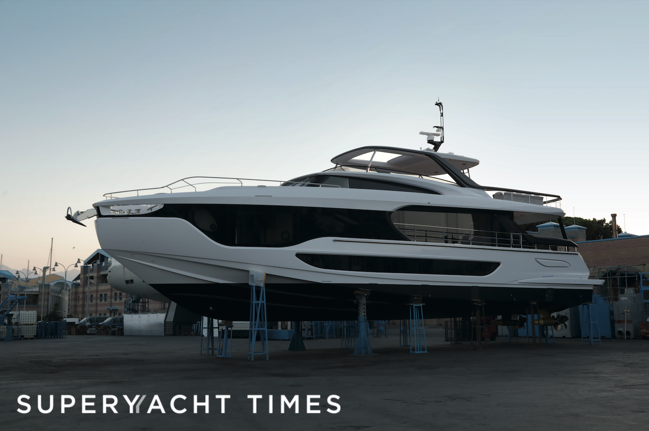Azimut Grande 26M yacht launched in Italy