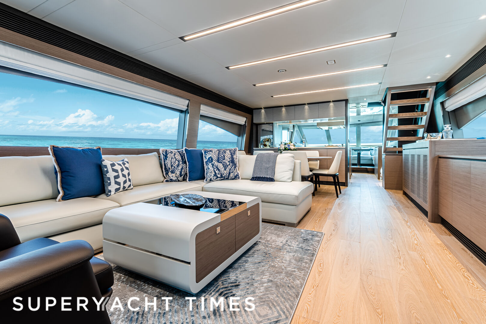 Horizon Yachts’ first-ever 29m E90 motor yacht delivered and named Lazy ...