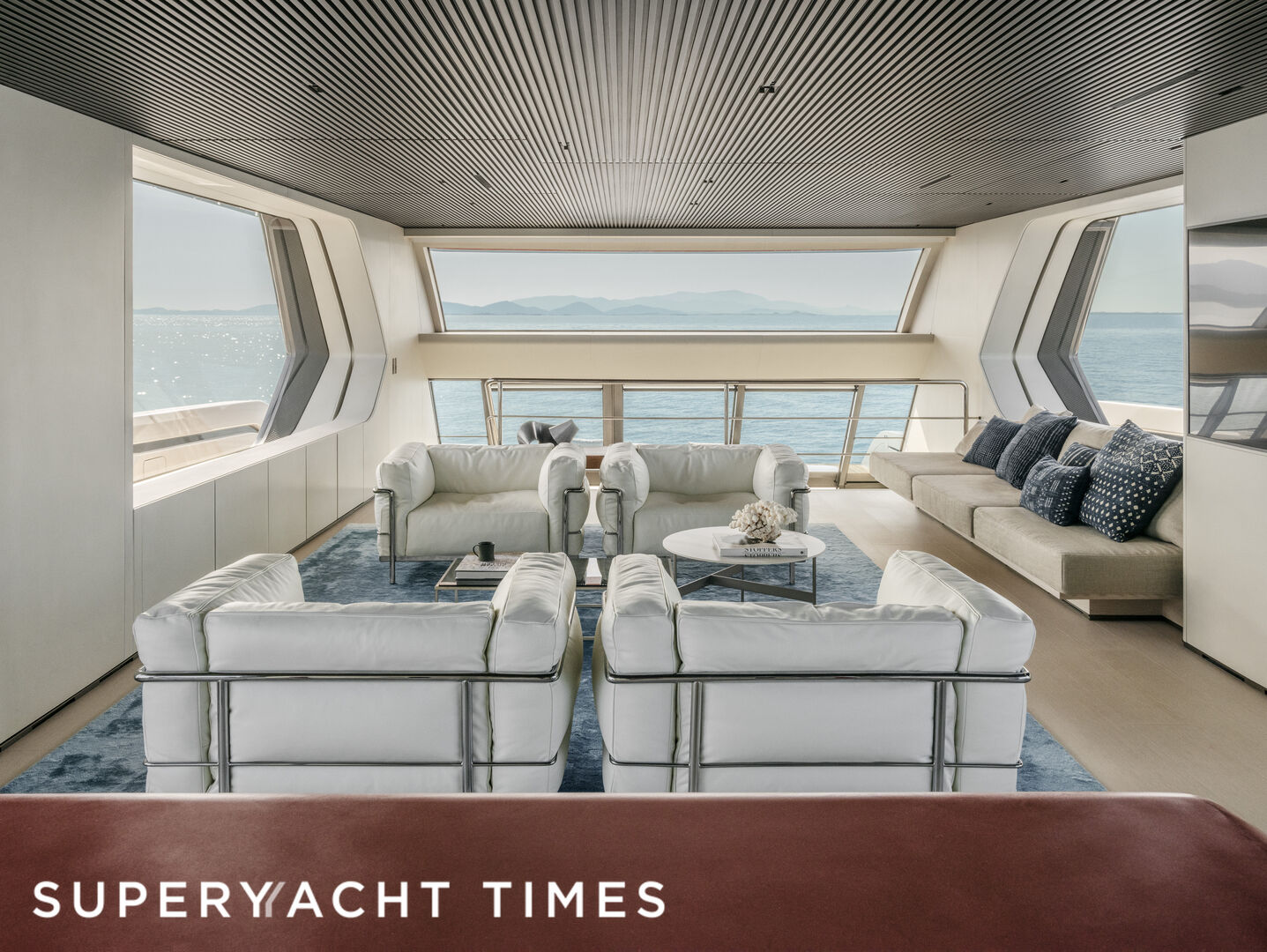 First look onboard Sanlorenzo’s pioneering coupé, the 33m SP110