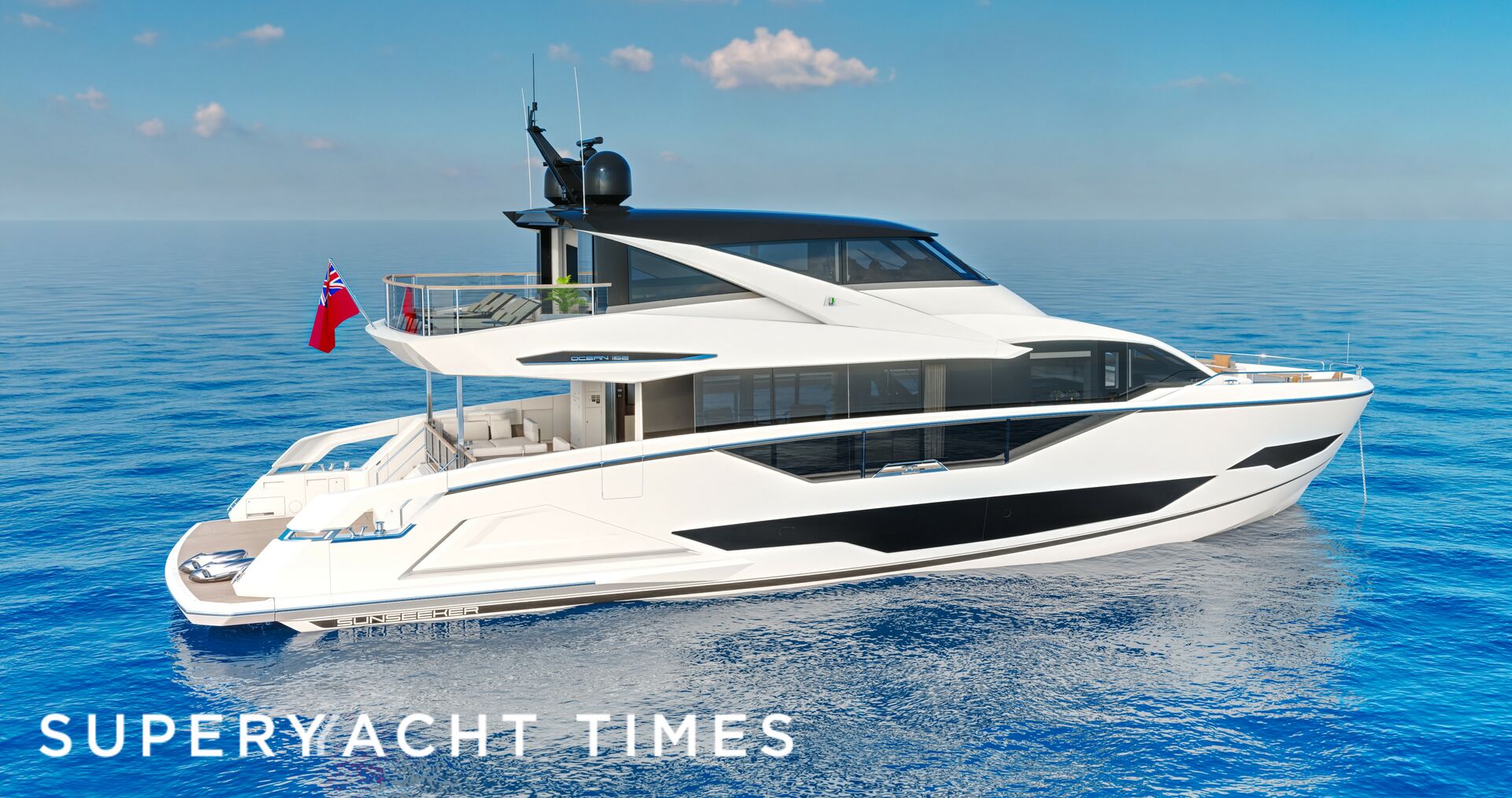 Sunseeker unveils two new yacht models from its Ocean series: the Ocean ...