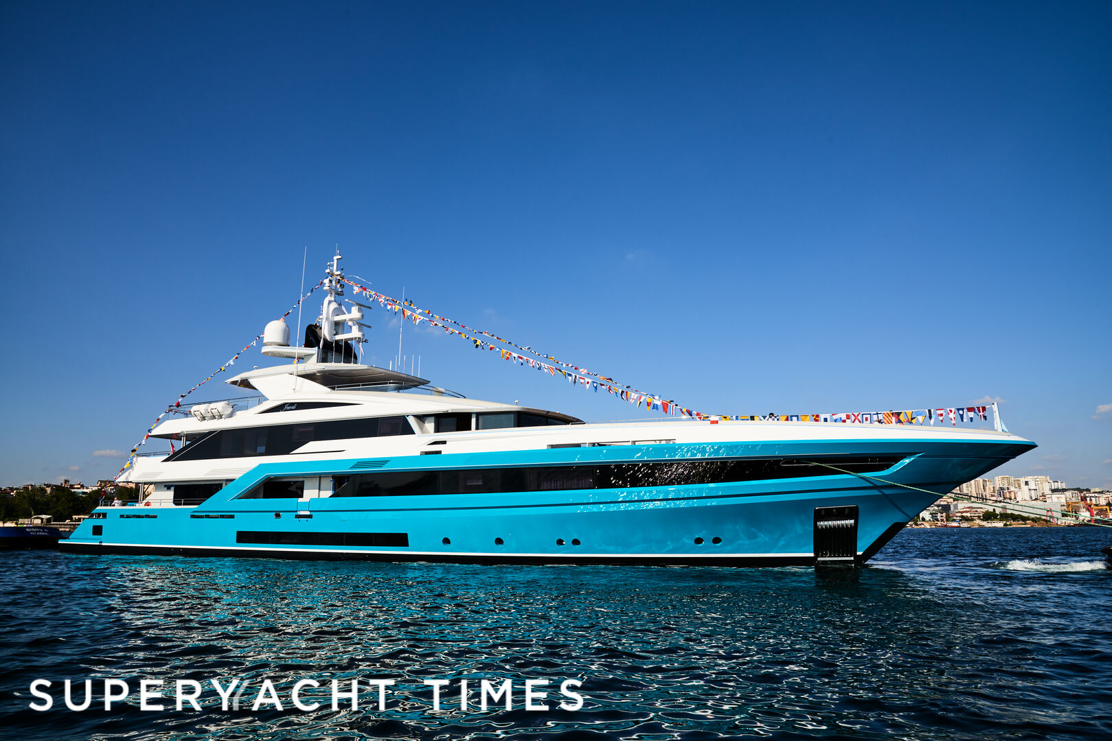 Turquoise Yachts 53m superyacht Jewels launched