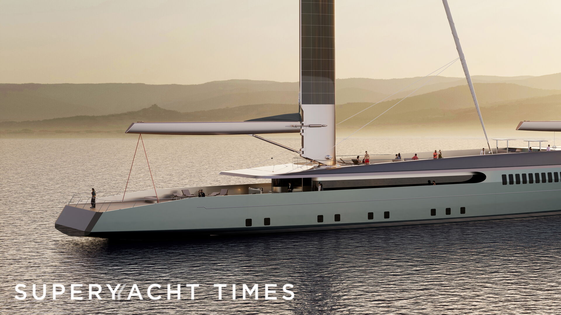 Wing 100: The sustainable and energy efficient 100m sailing yacht ...