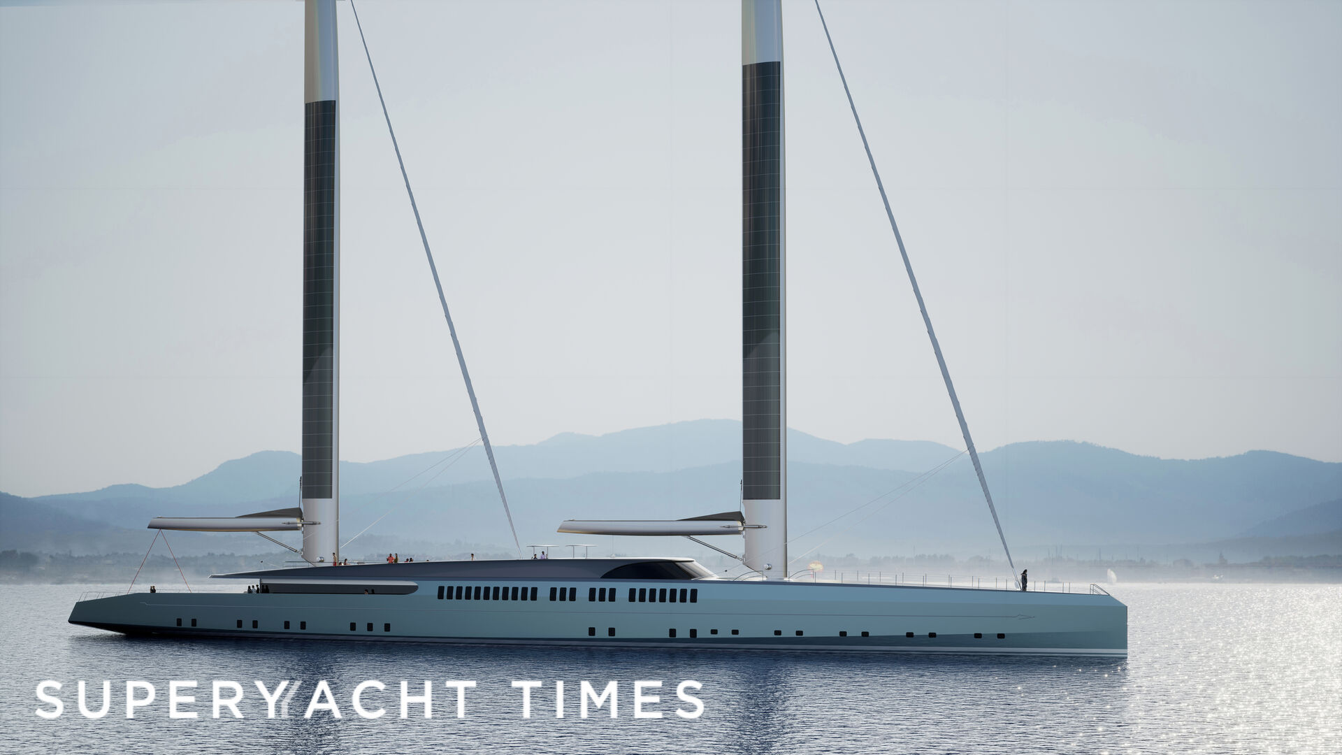 Wing 100: The sustainable and energy efficient 100m sailing yacht ...