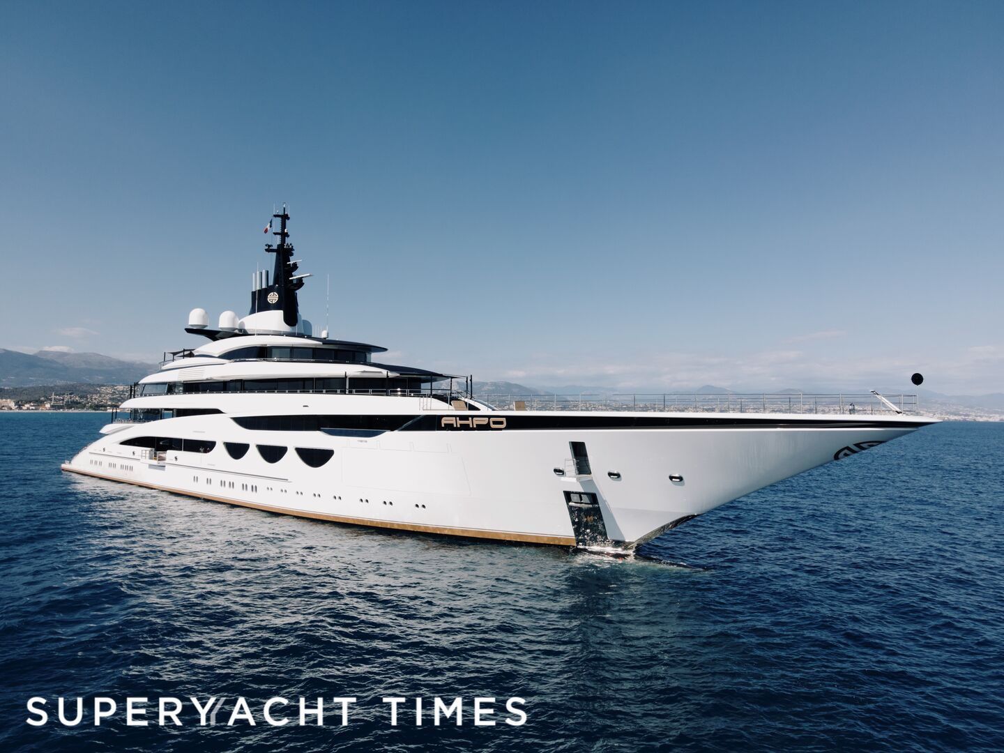 Superyacht Ahpo ready for Monaco Yacht Show