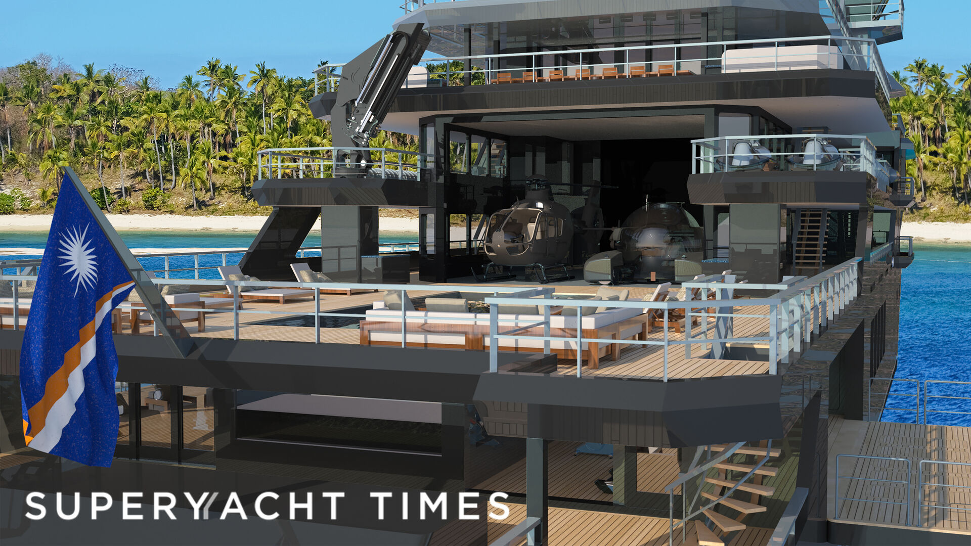 ICON Yachts unveils 70m conversion superyacht Project Ufo