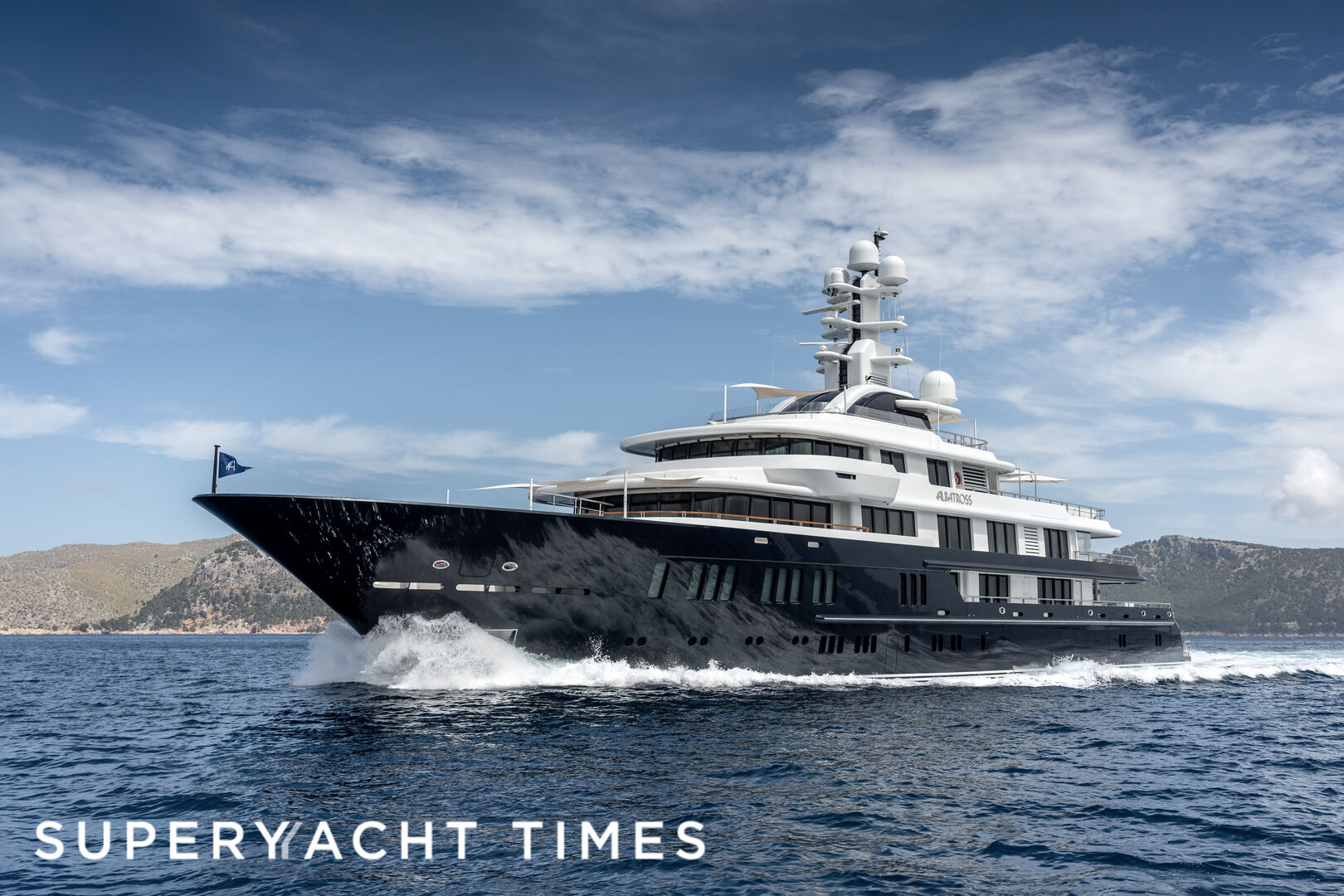 The 72m Delta superyacht Albatross is now for sale