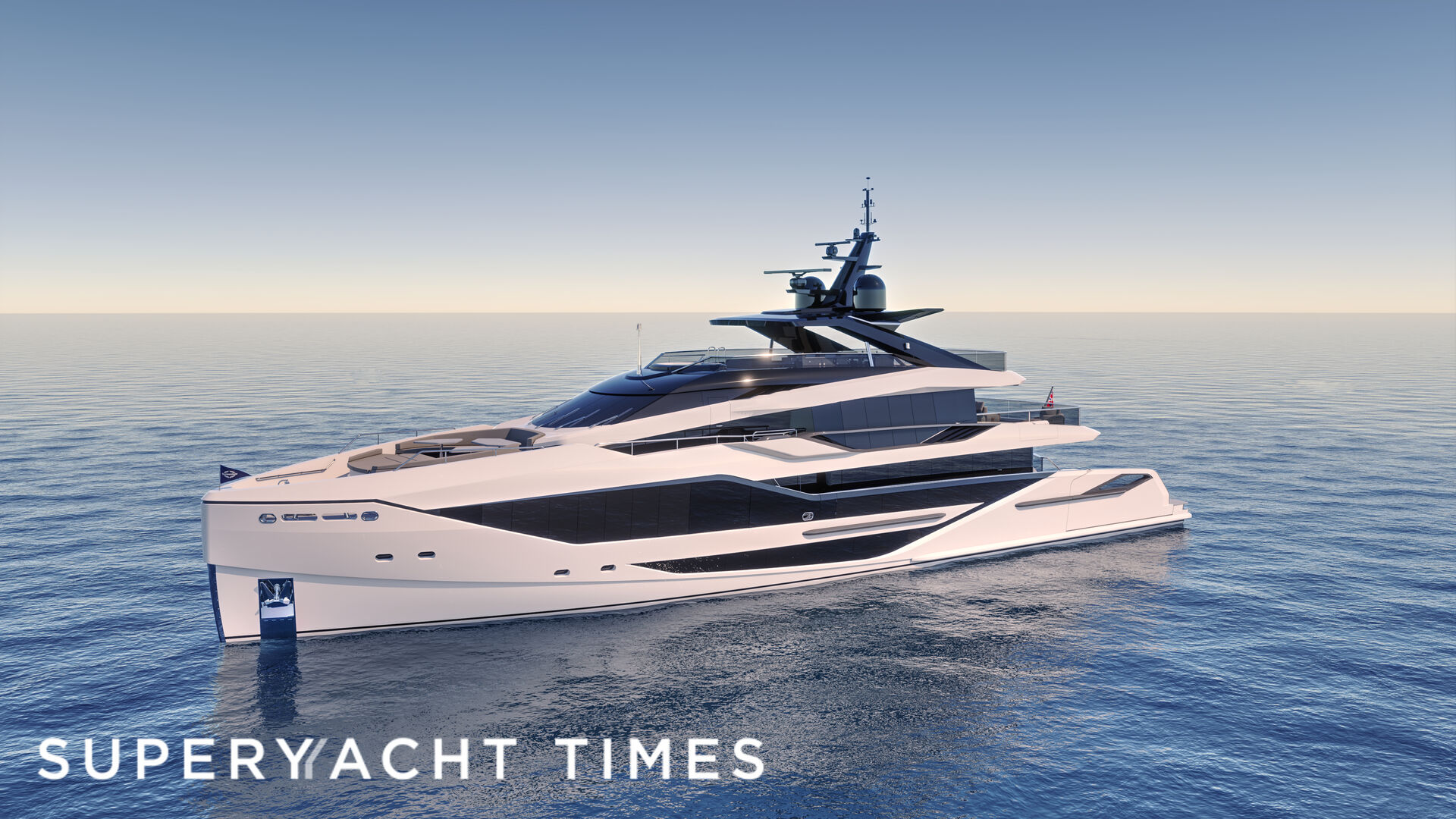 Introducing the 42m Sunseeker Ocean 460 superyacht