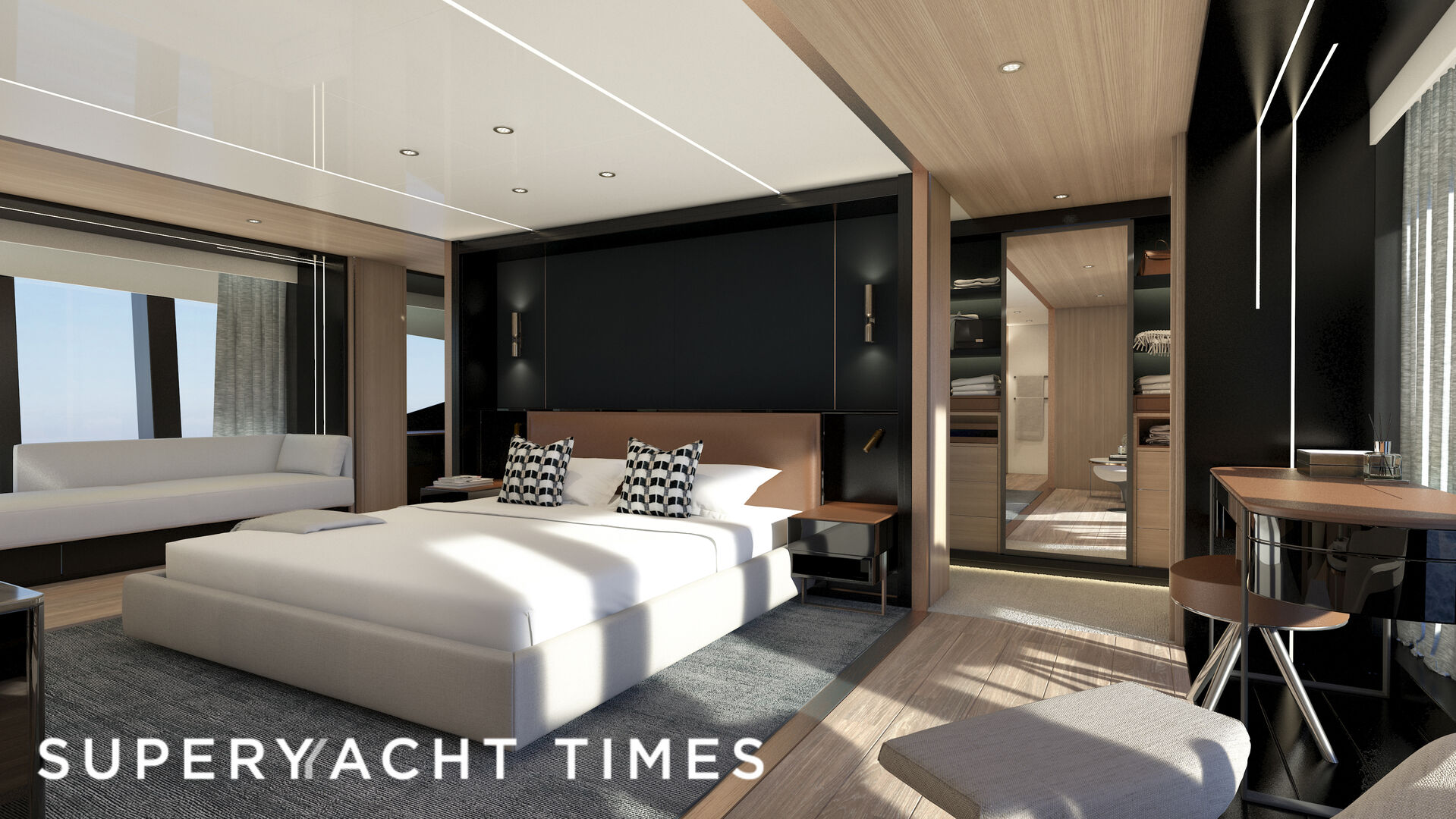 Introducing the 42m Sunseeker Ocean 460 superyacht