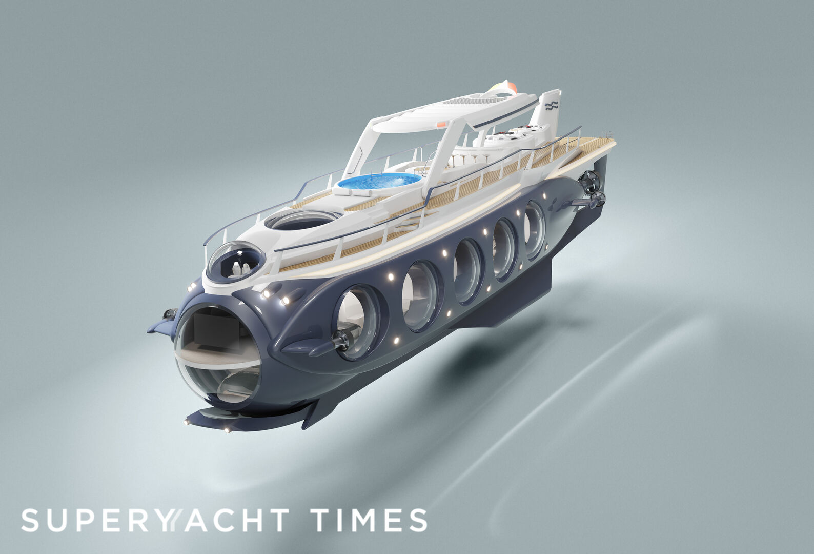 U-Boat Worx unveils 38m submarine yacht Nautilus at the Monaco Yacht Show