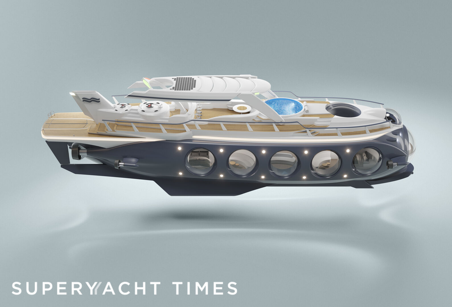 U-Boat Worx unveils 38m submarine yacht Nautilus at the Monaco Yacht Show