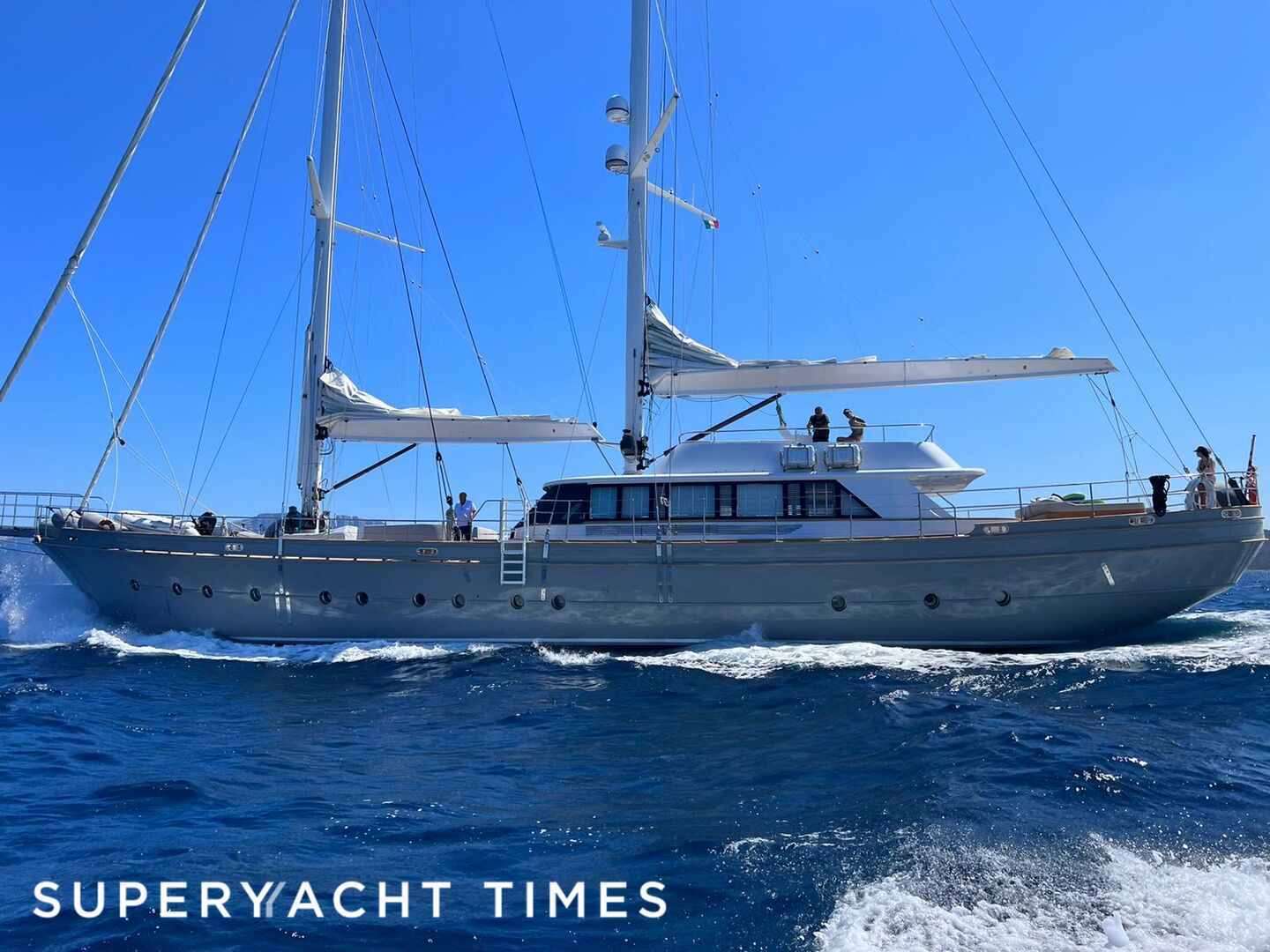 Castagnola 38m sailing yacht One Force for sale
