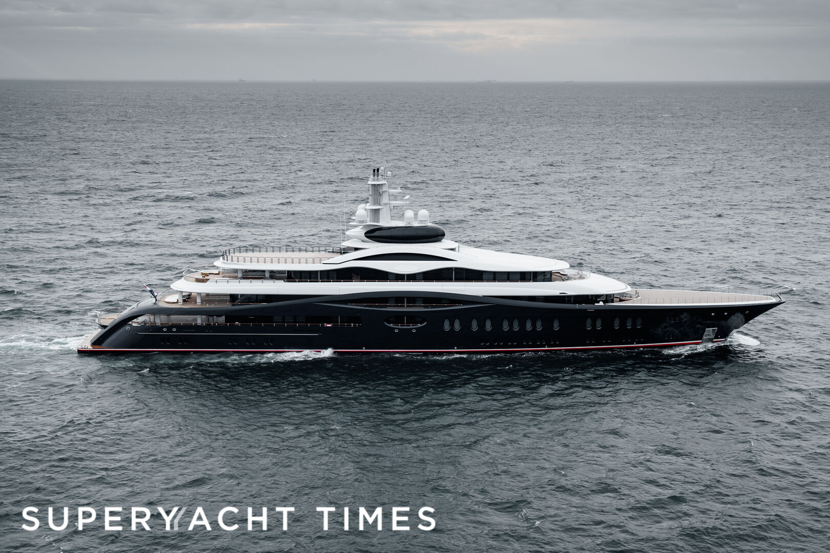 Video: Feadship’s 118m flagship superyacht 1010 on sea trials