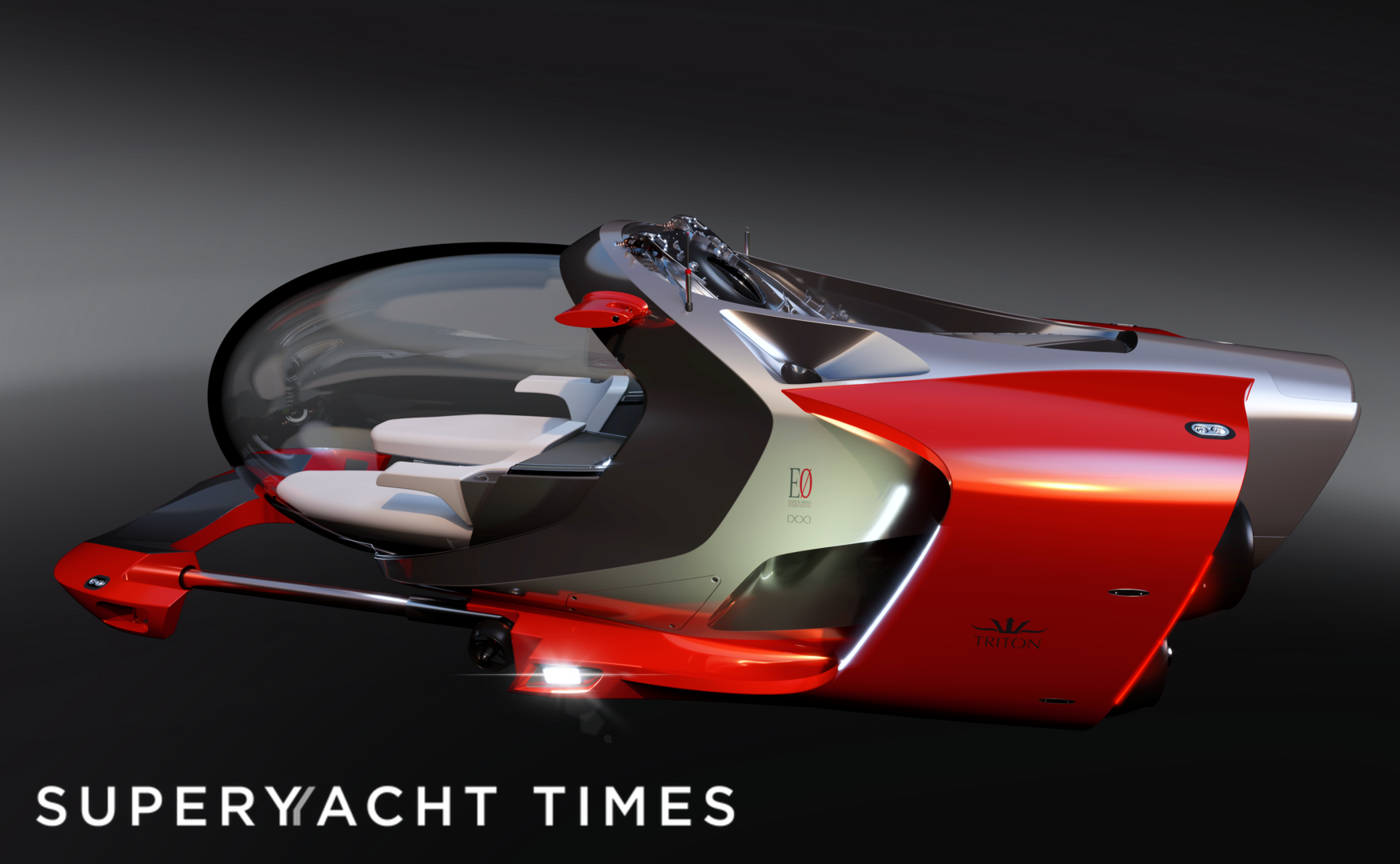 Project Hercules: The Espen Øino-designed submersible by Triton Submarines
