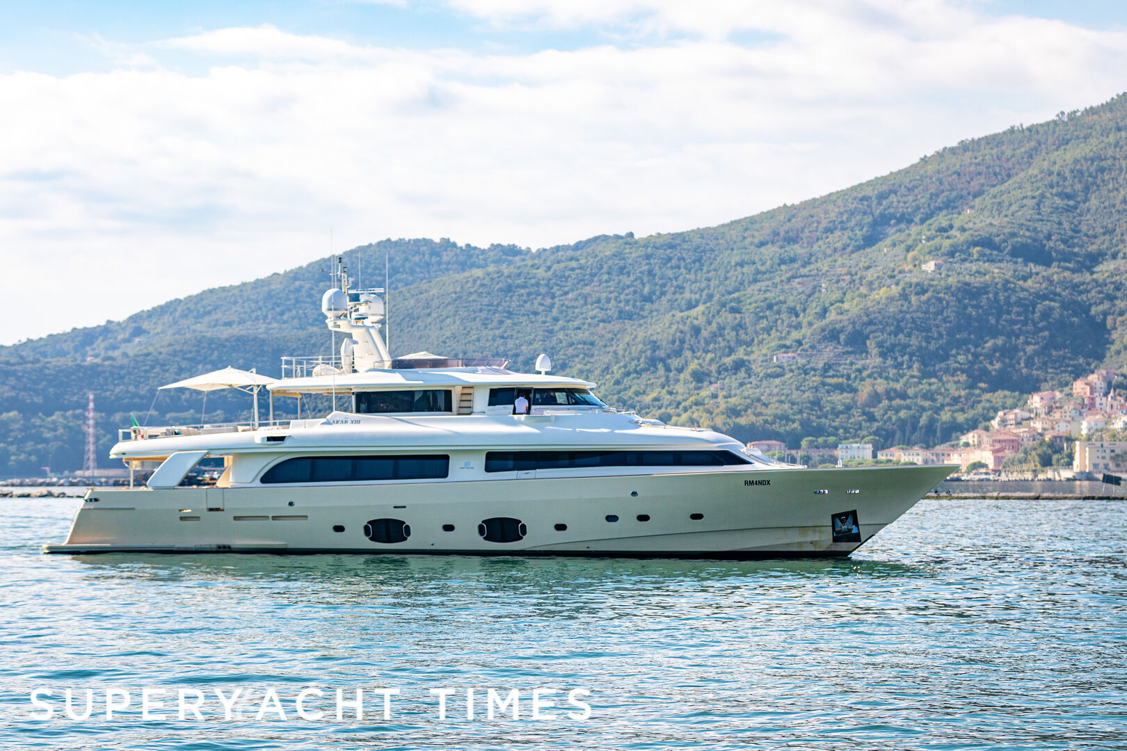 33m Custom Line Navetta 33 motor yacht Akar XIII sold