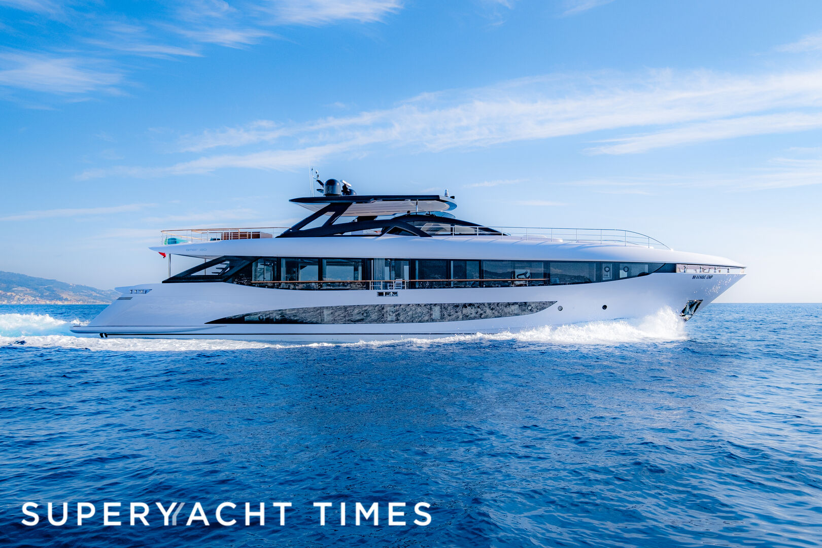 A first look onboard the 36m Amer 120 yacht Neva