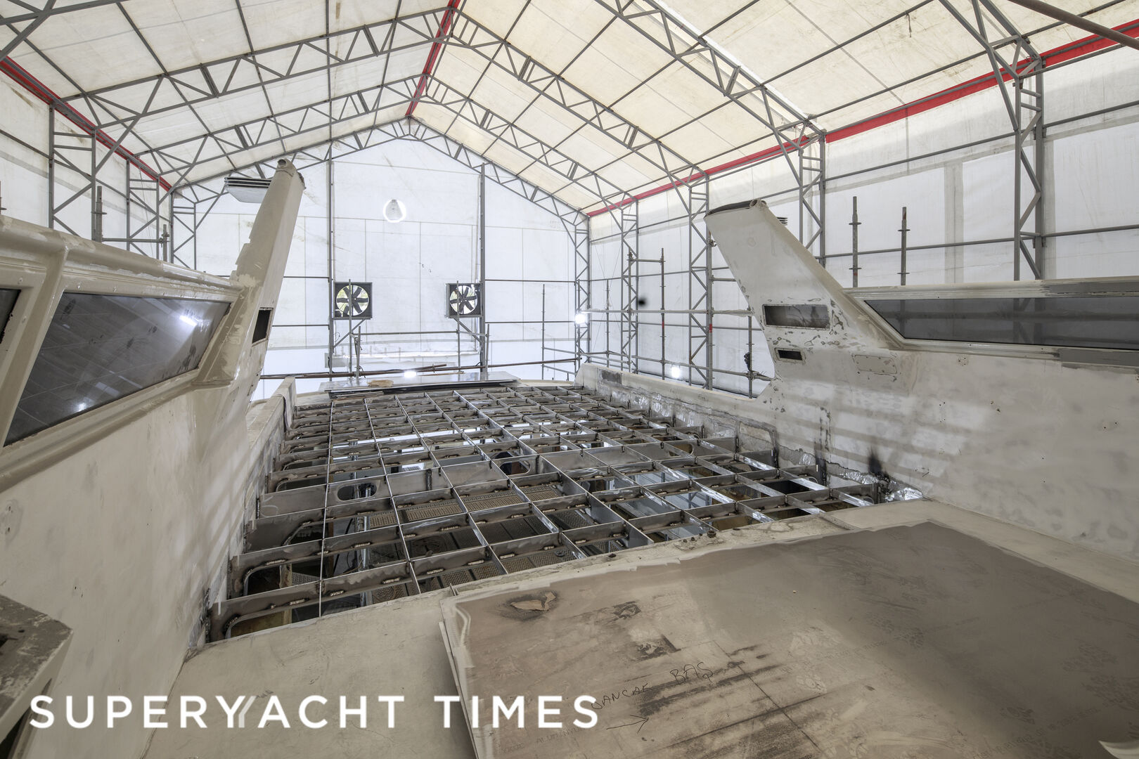 Refit update: 29m Heesen motor yacht Newal receives 4m extension