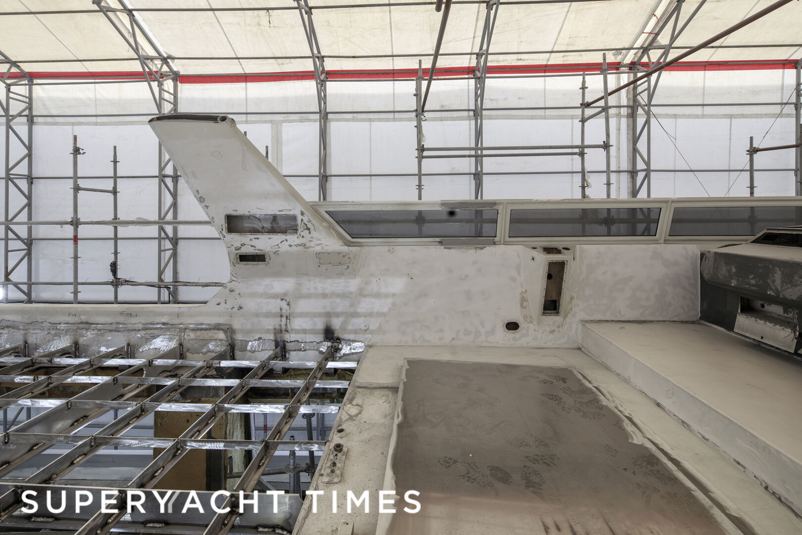 Refit update: 29m Heesen motor yacht Newal receives 4m extension