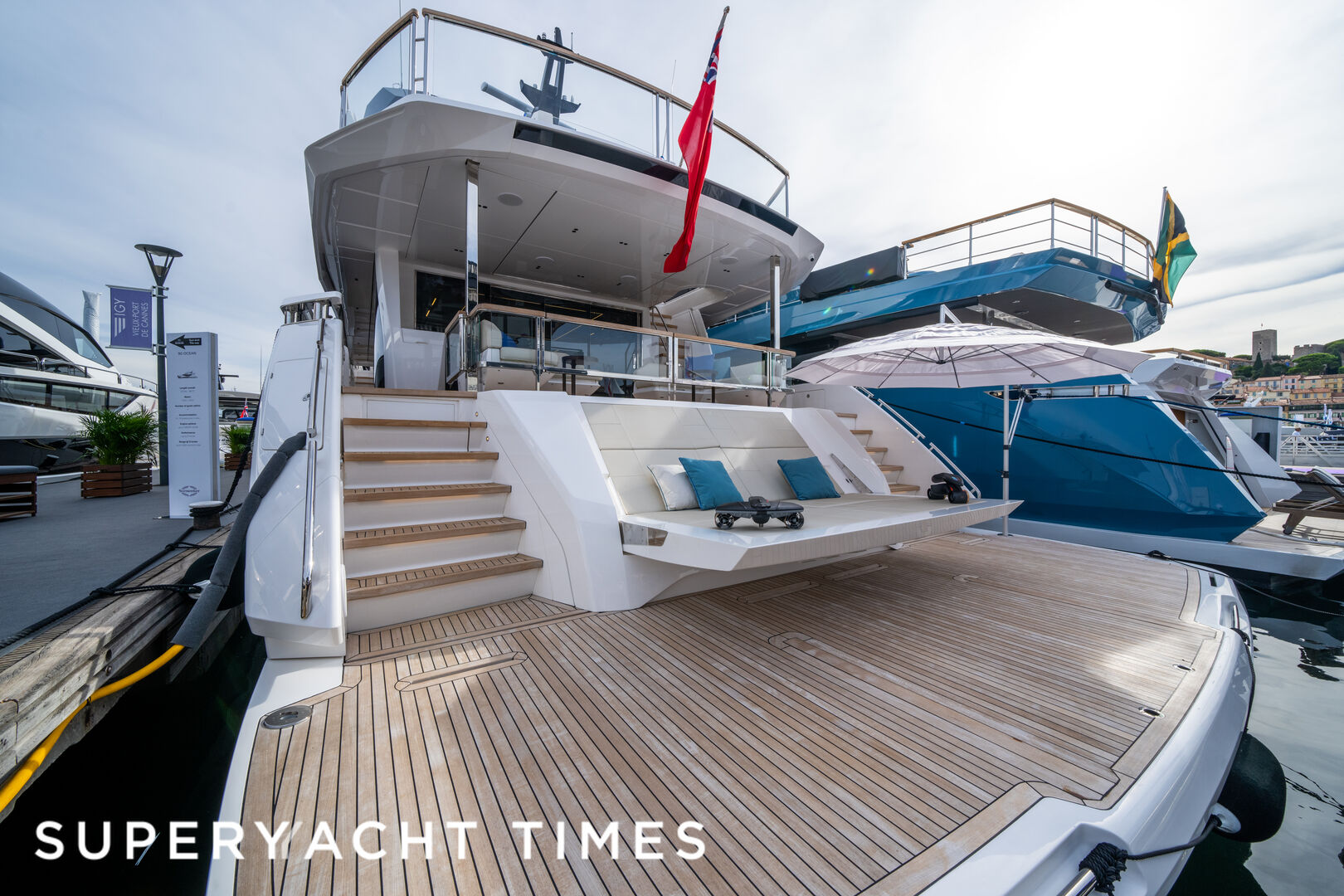 Ikal: A first look at the interiors of the 30m Sunseeker 100 yacht
