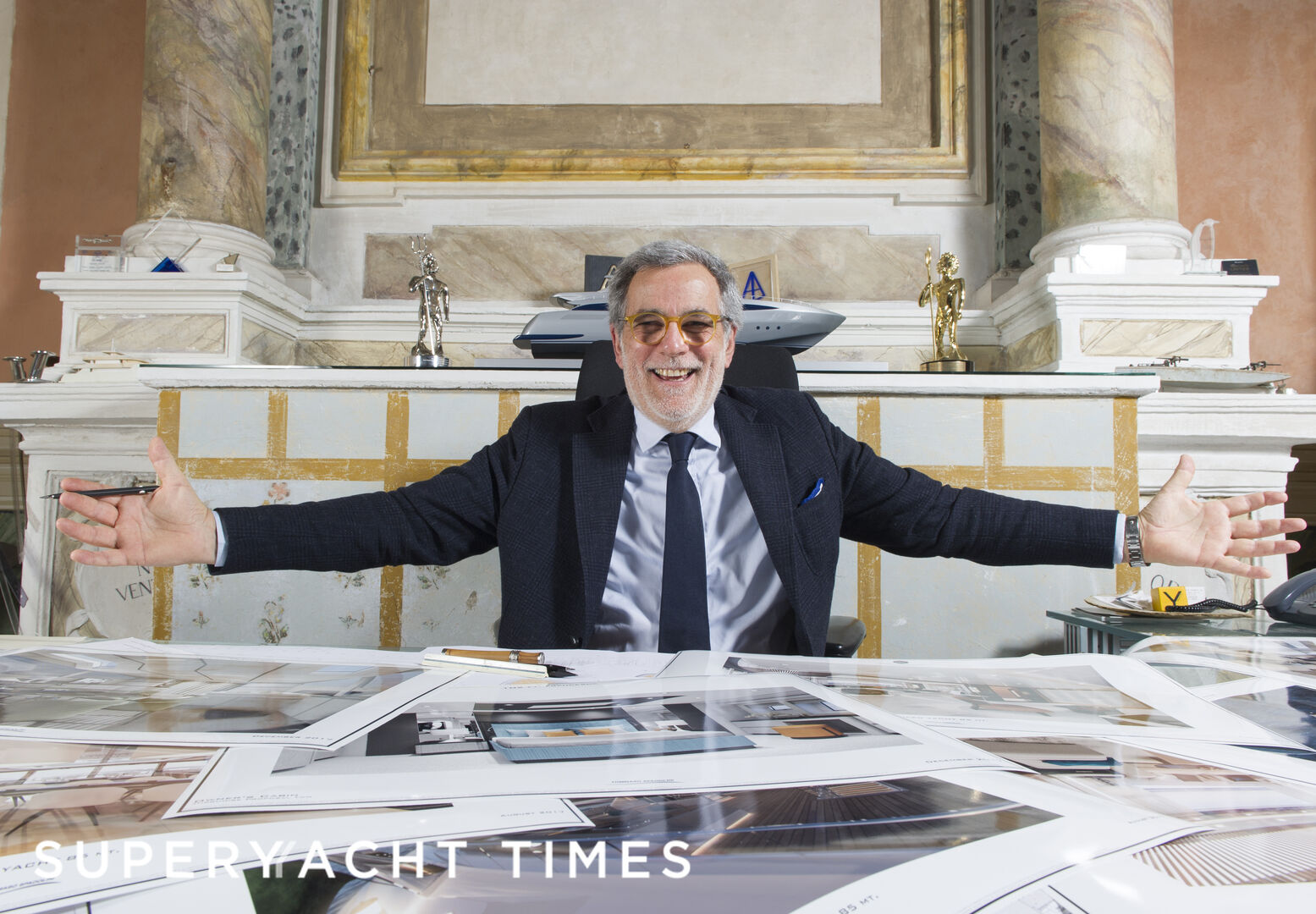 In conversation with Tommaso Spadolini: Three new superyacht designs ...