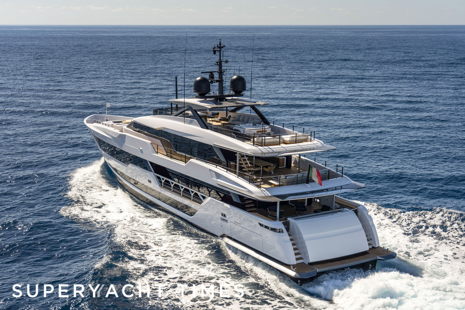 An Italian flagship: Onboard the 43m Custom Line 140 superyacht