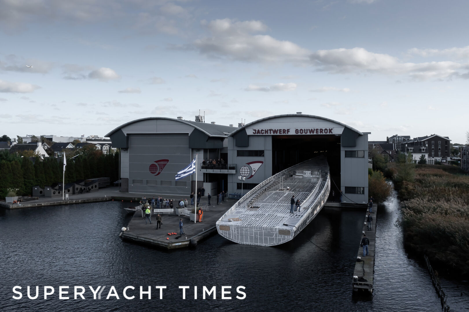 Hull of radical 54m sloop Argo 54 by Juan K and Rob Doyle launched in ...