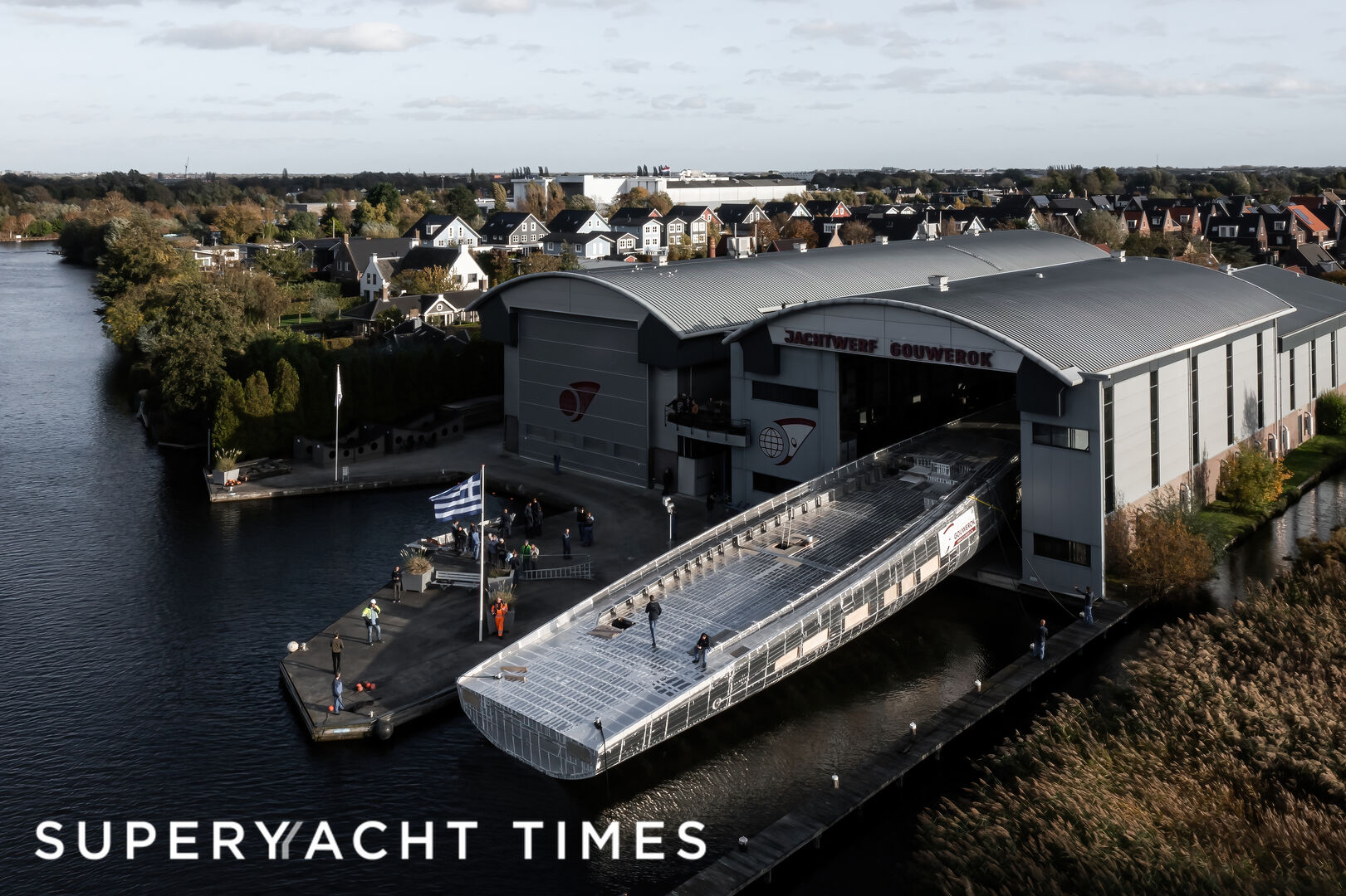 Hull of radical 54m sloop Argo 54 by Juan K and Rob Doyle launched in ...