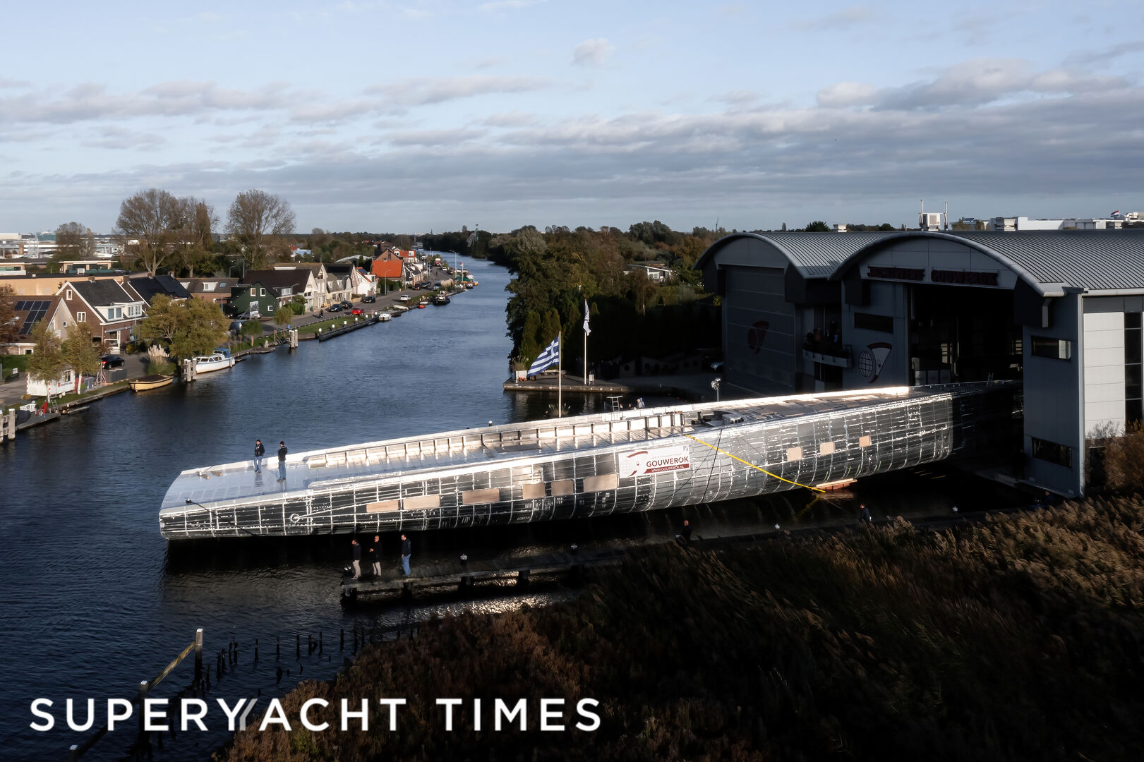 Hull of radical 54m sloop Argo 54 by Juan K and Rob Doyle launched in ...