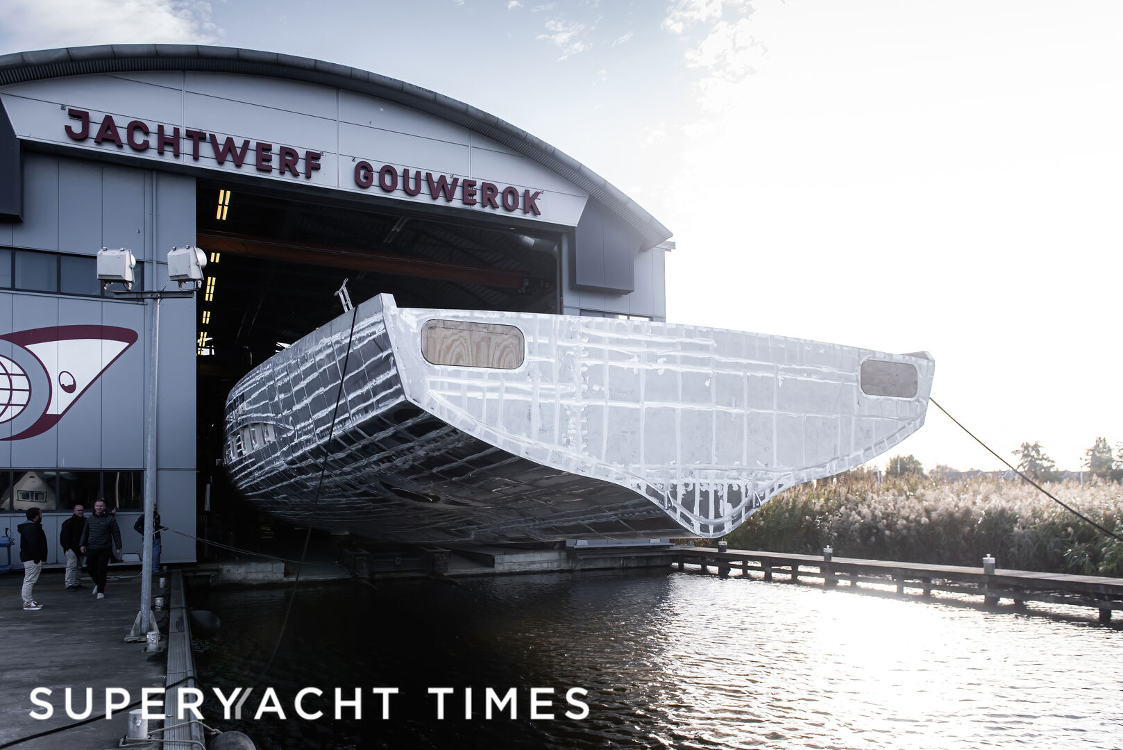 Hull of radical 54m sloop Argo 54 by Juan K and Rob Doyle launched in ...