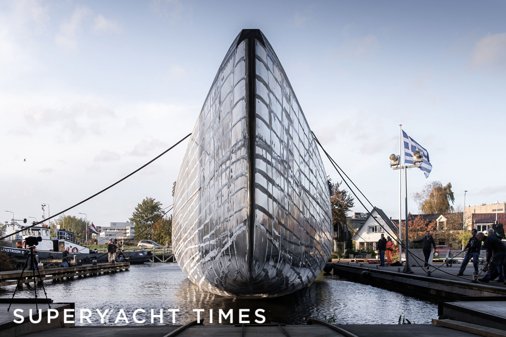 Hull of radical 54m sloop Argo 54 by Juan K and Rob Doyle launched in ...