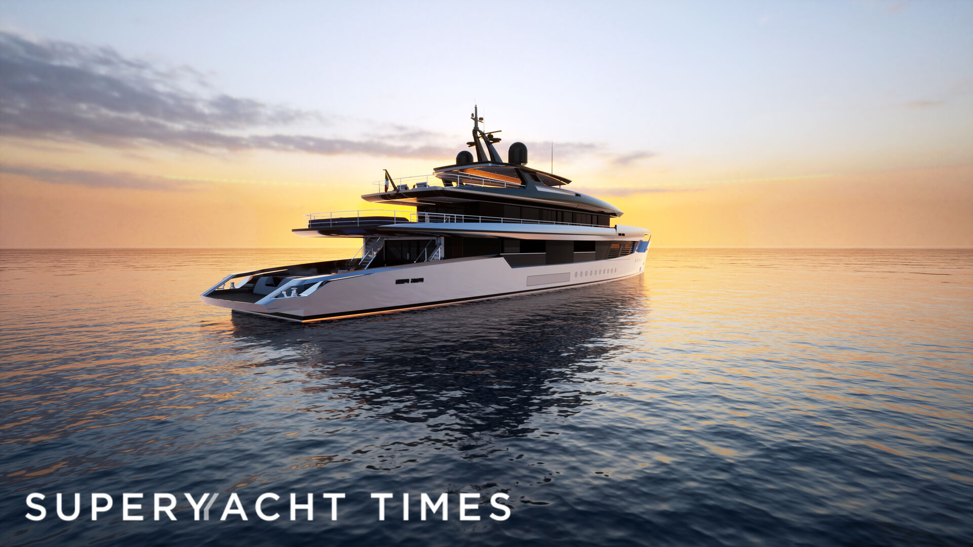 Geneseas: The 55m superyacht concept with a unique wheelhouse design
