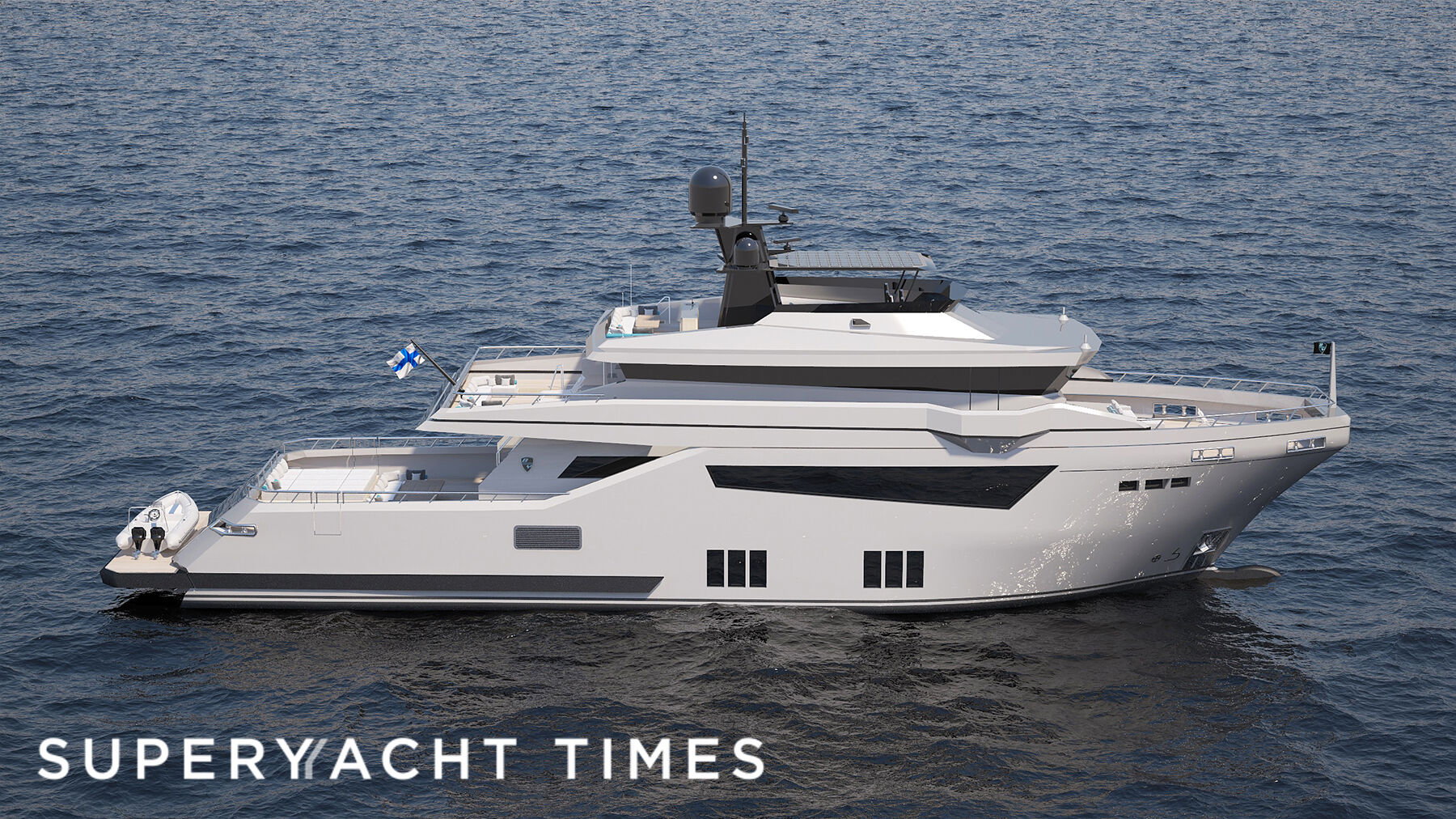 Introducing the 33m explorer yacht concept Virus