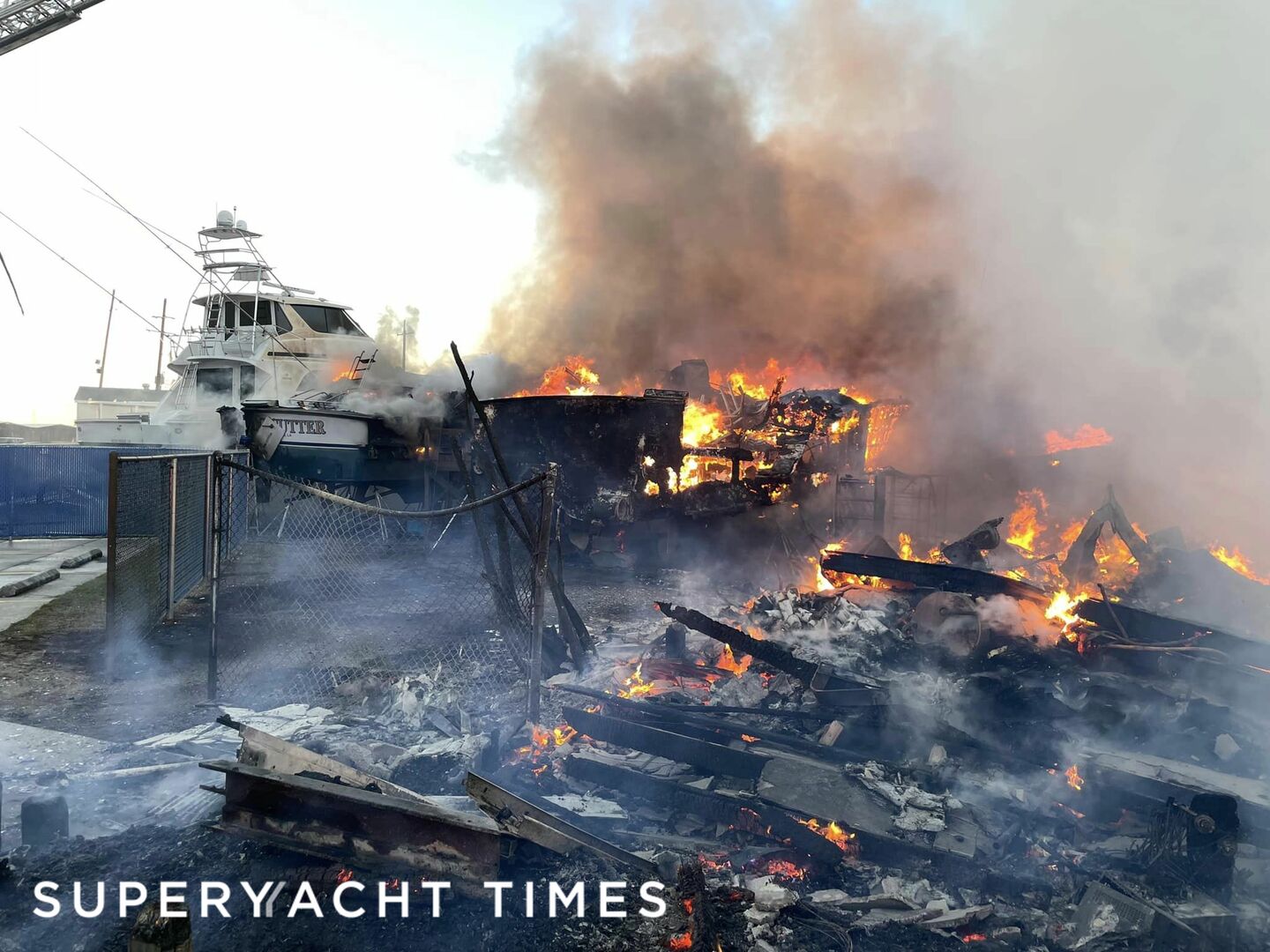 Fire at Seabrook Harbor & Marine, New Orleans destroys five boats