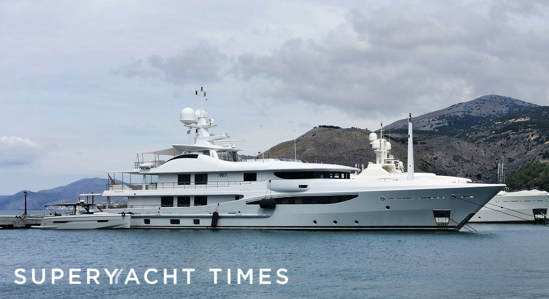 Amels superyacht Ariela in Argostoli