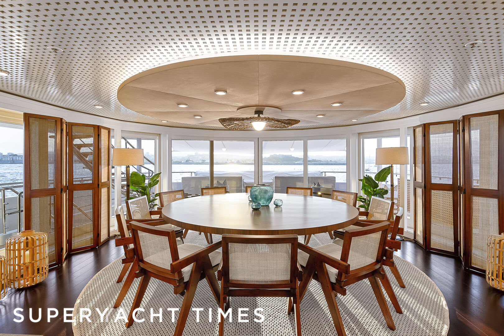 Onboard the 86m superyacht B2 for sale following her €4 million ...