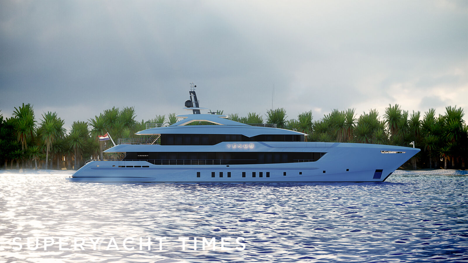 Project Venus: new design details unveiled by Luca Dini and Heesen Yachts