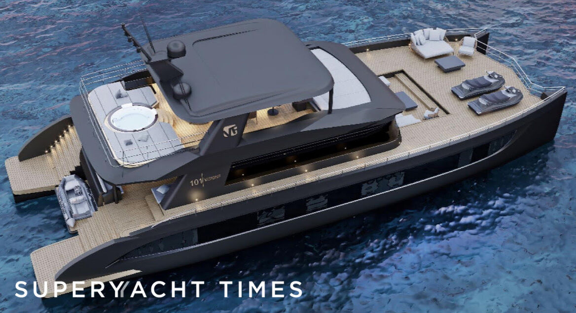 New-build 30m VisionF catamaran VF 101 sold