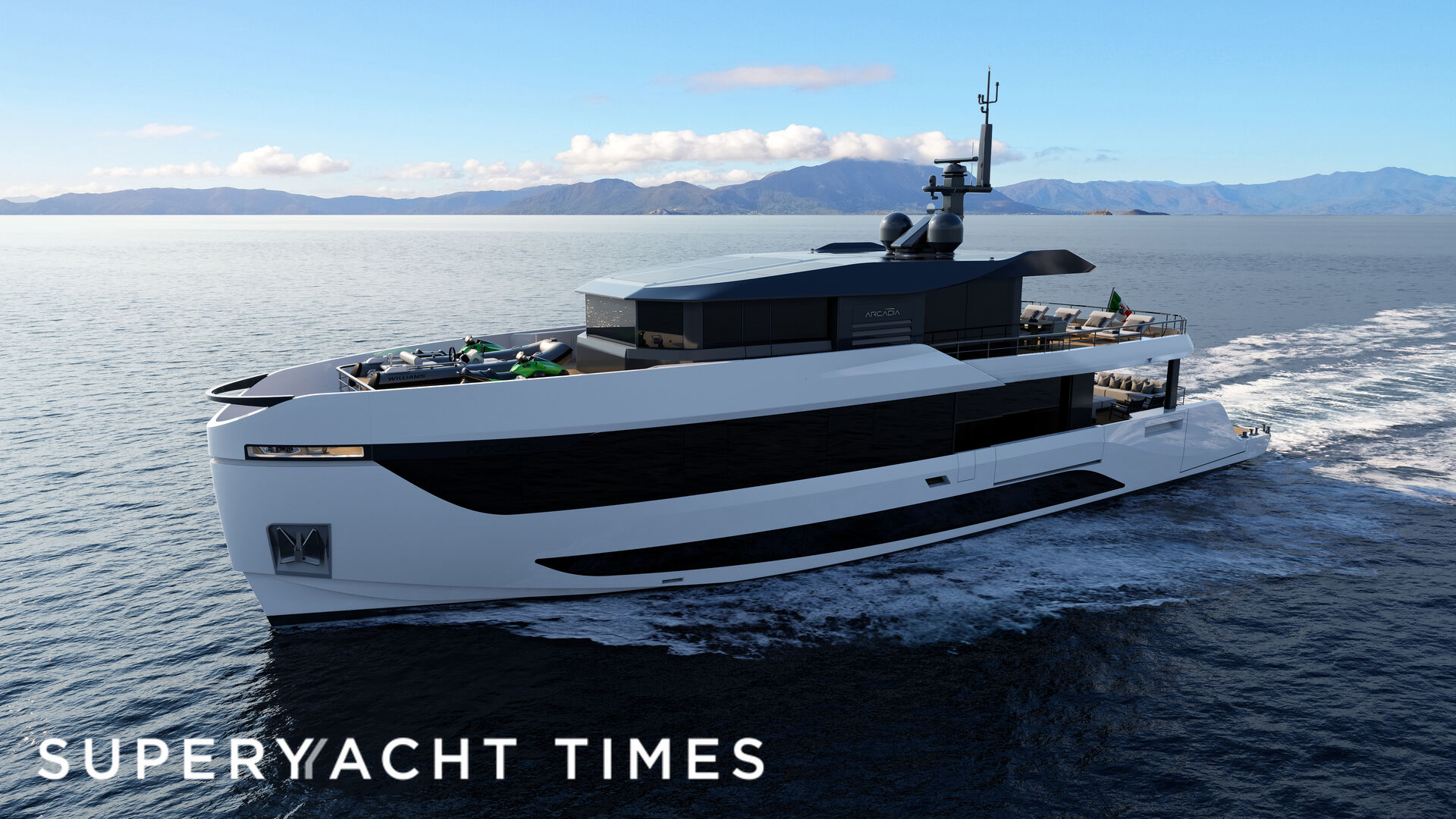 A96: Arcadia Yachts unveils new yacht series with first model in-build