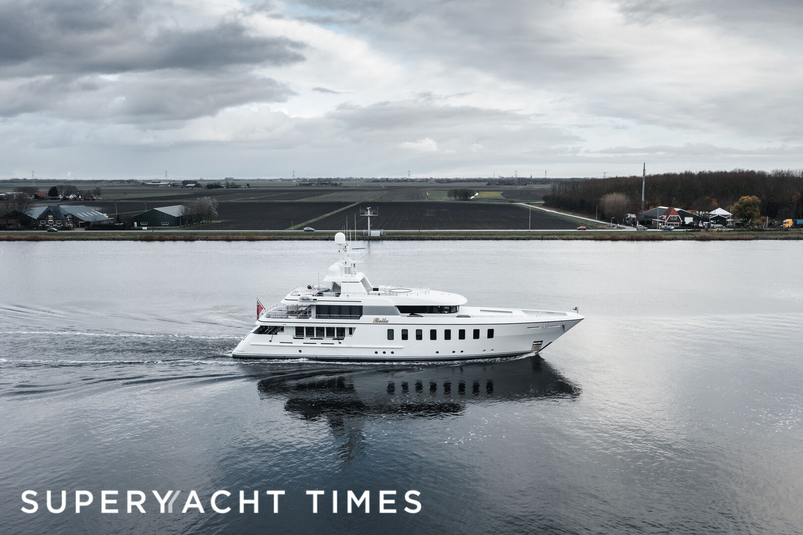 In Pictures: 45m Feadship superyacht Bella returns to the Netherlands