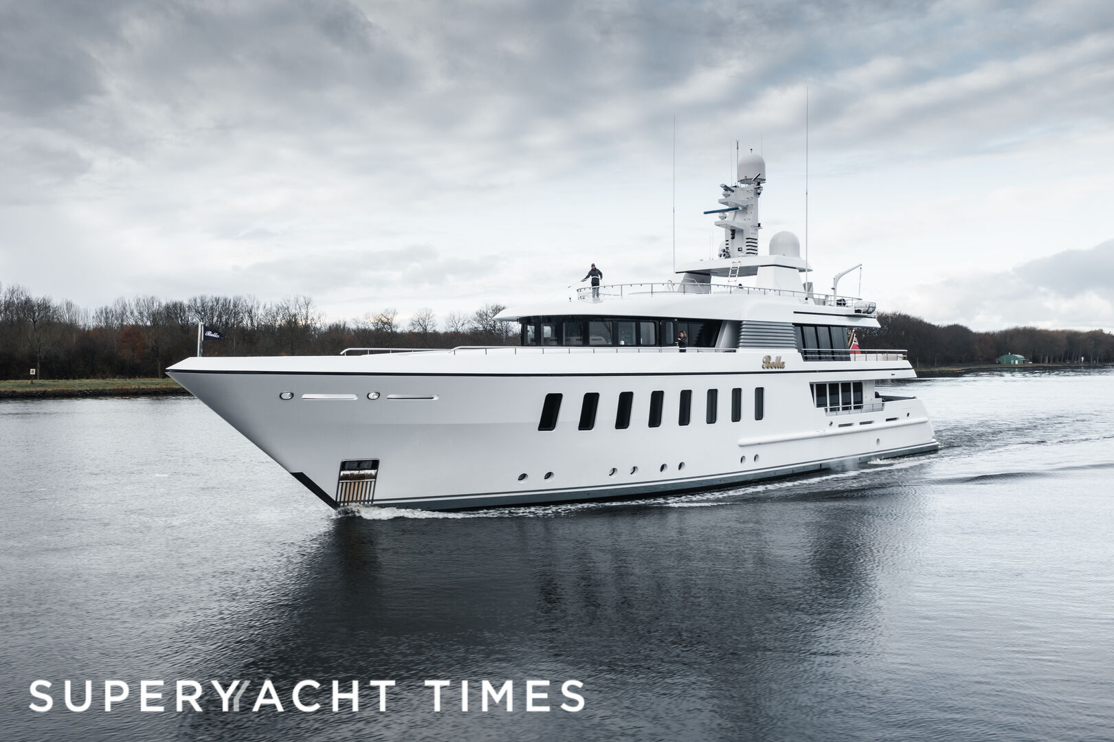 In Pictures: 45m Feadship superyacht Bella returns to the Netherlands