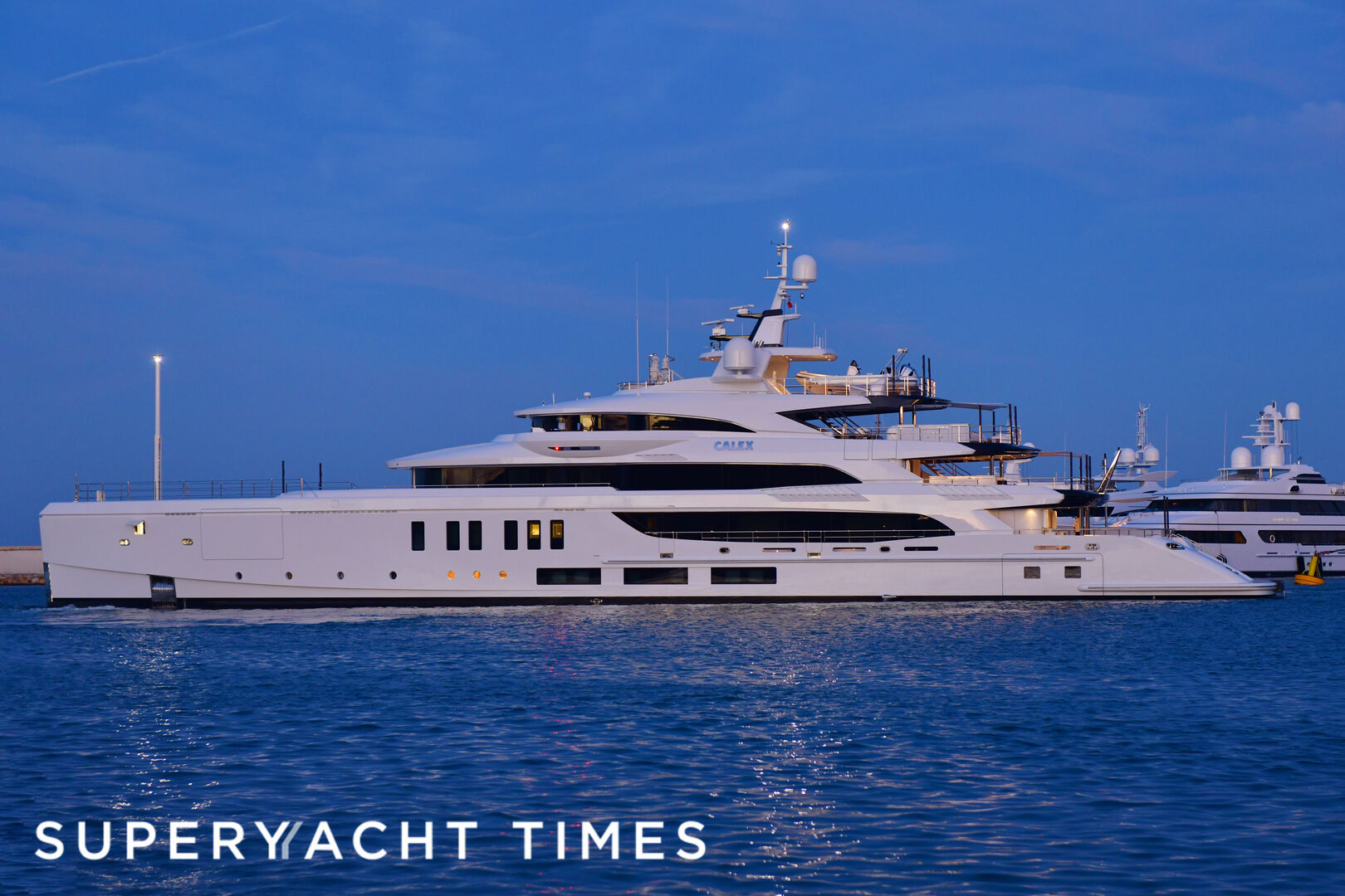Superyacht Calex in the South of France
