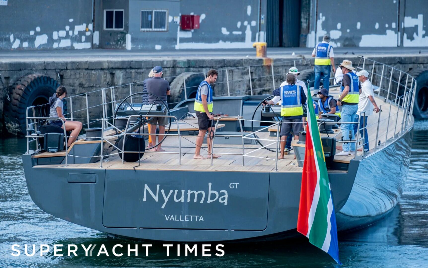 31m Southern Wind sailing yacht Nyumba GT launched
